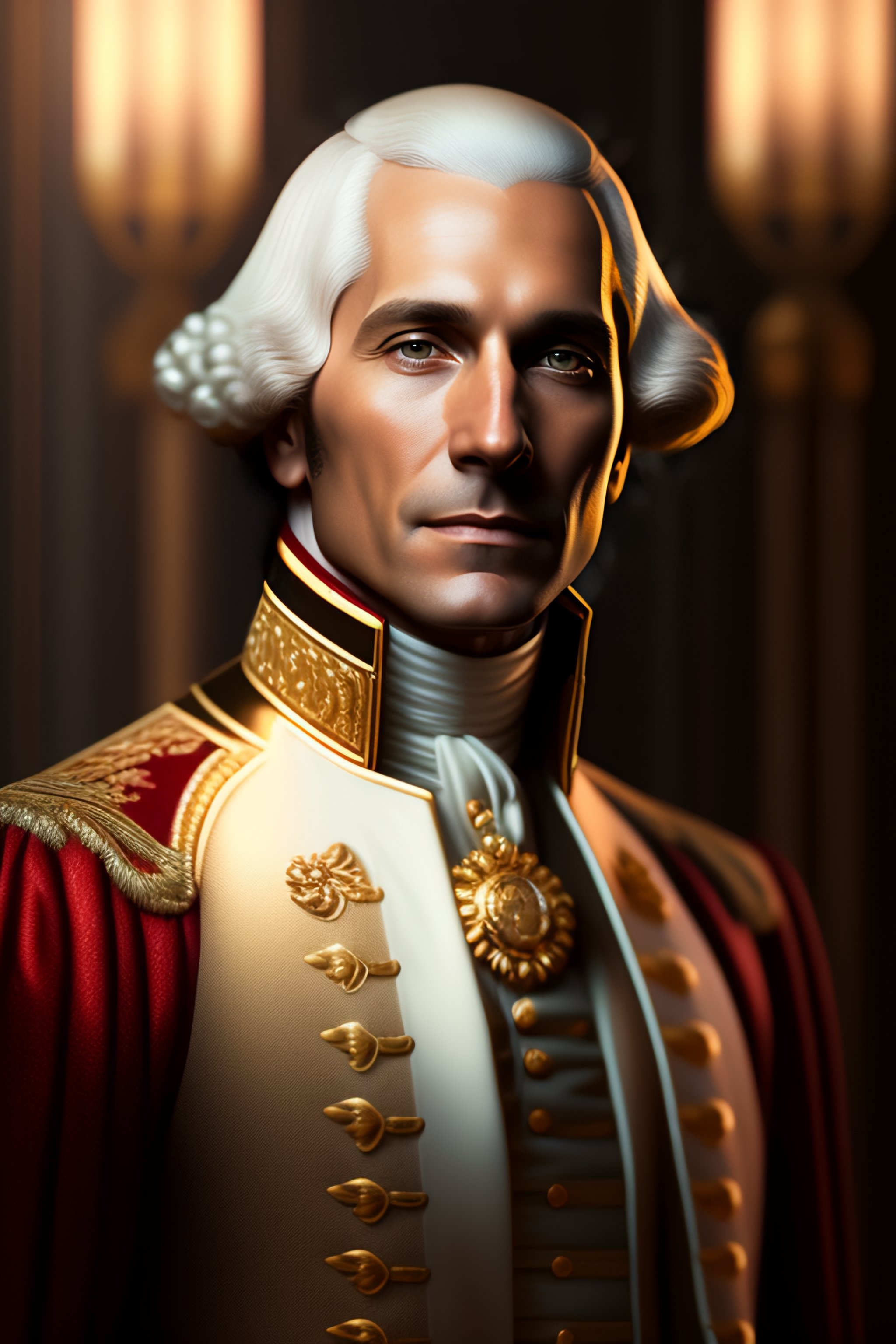 Lexica - George washington, photorealistic, hyperdetailed, studio ...