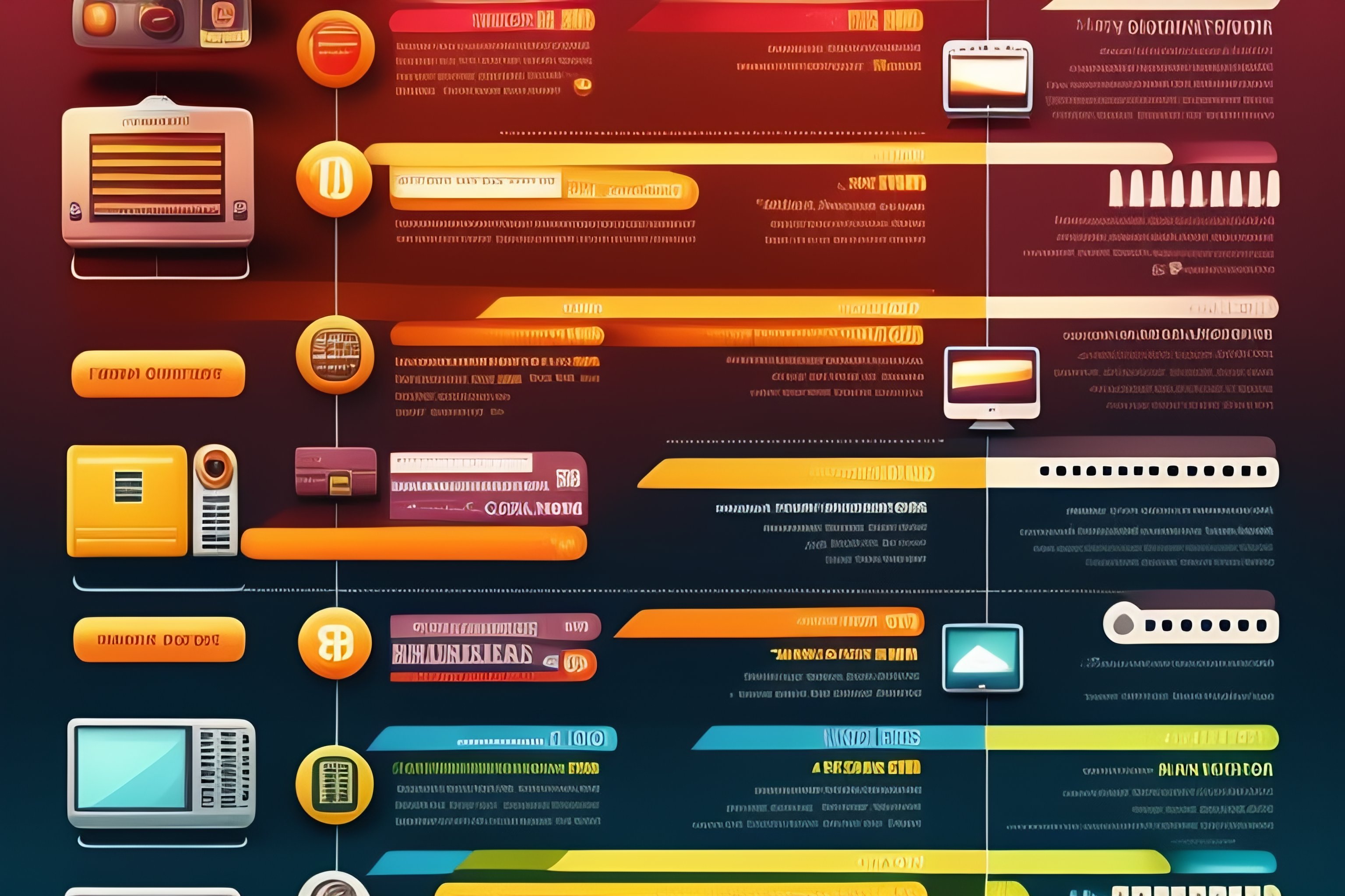 Lexica - Communication tech timeline poster, in the timeline 1 9 0 0 s ...