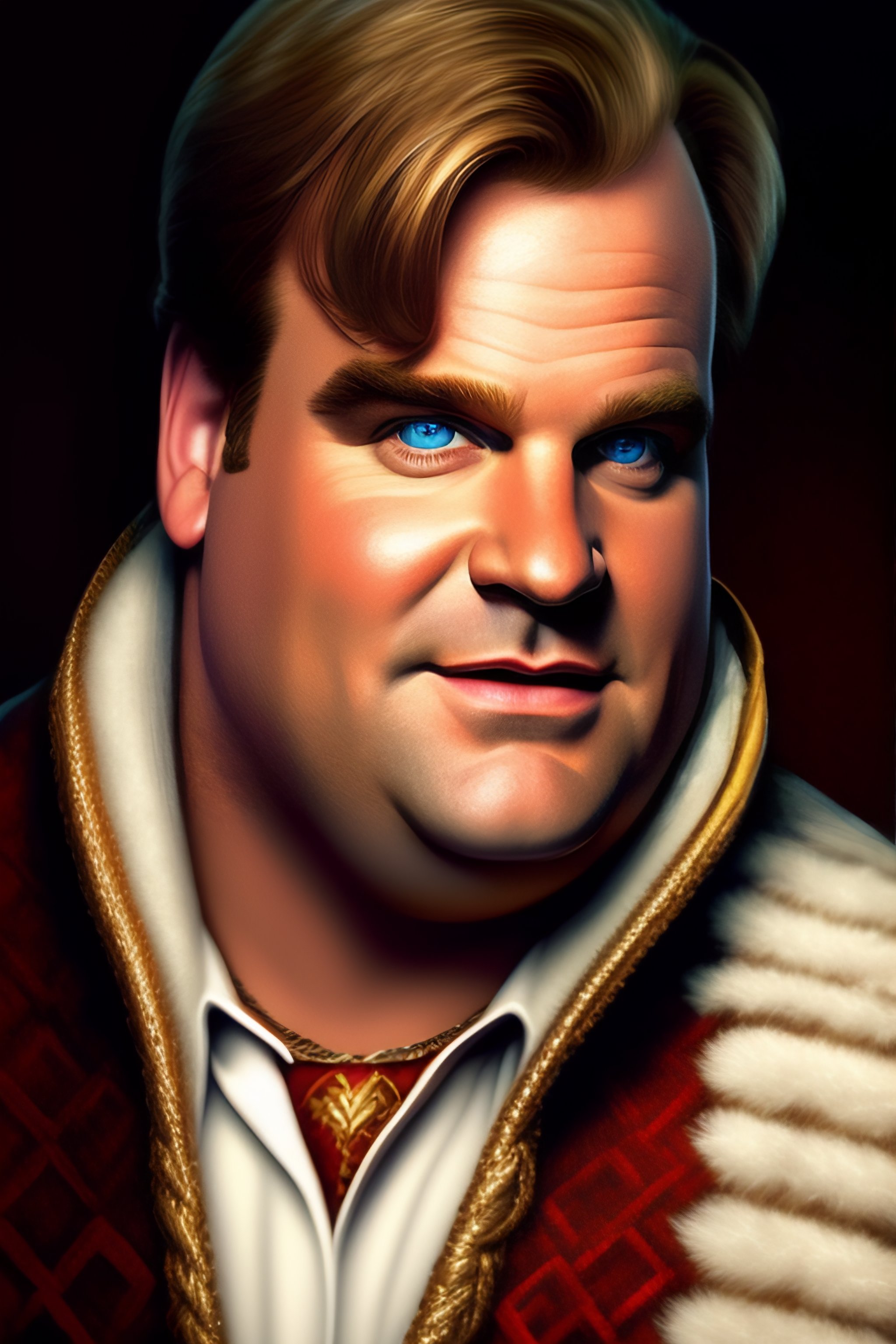 Lexica - Photo of Chris Farley as an elf with long pointed ears in the ...