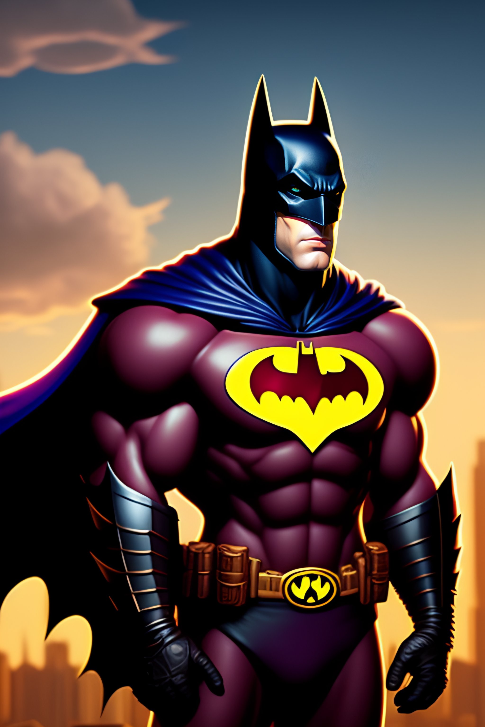 Lexica - Batman as an stardew valley character