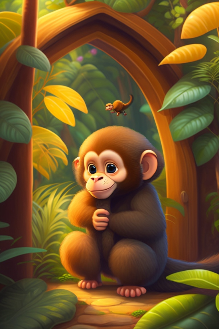 Lexica - Once upon a time, in a dense and vibrant jungle, there lived a ...