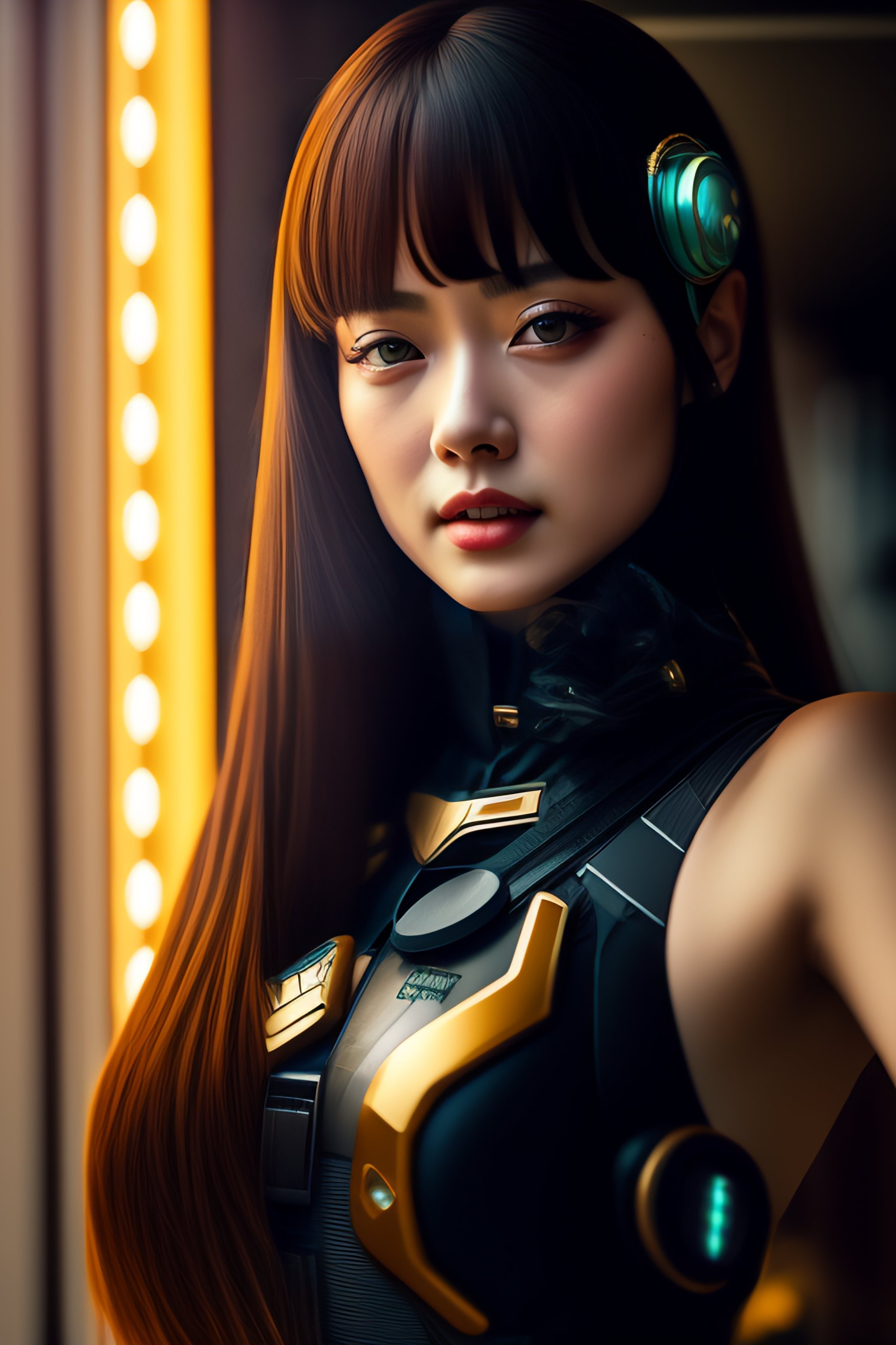 Lexica - Photoreal, cosplay, Cosplayer, cyber punk, Kanna Hashimoto ...