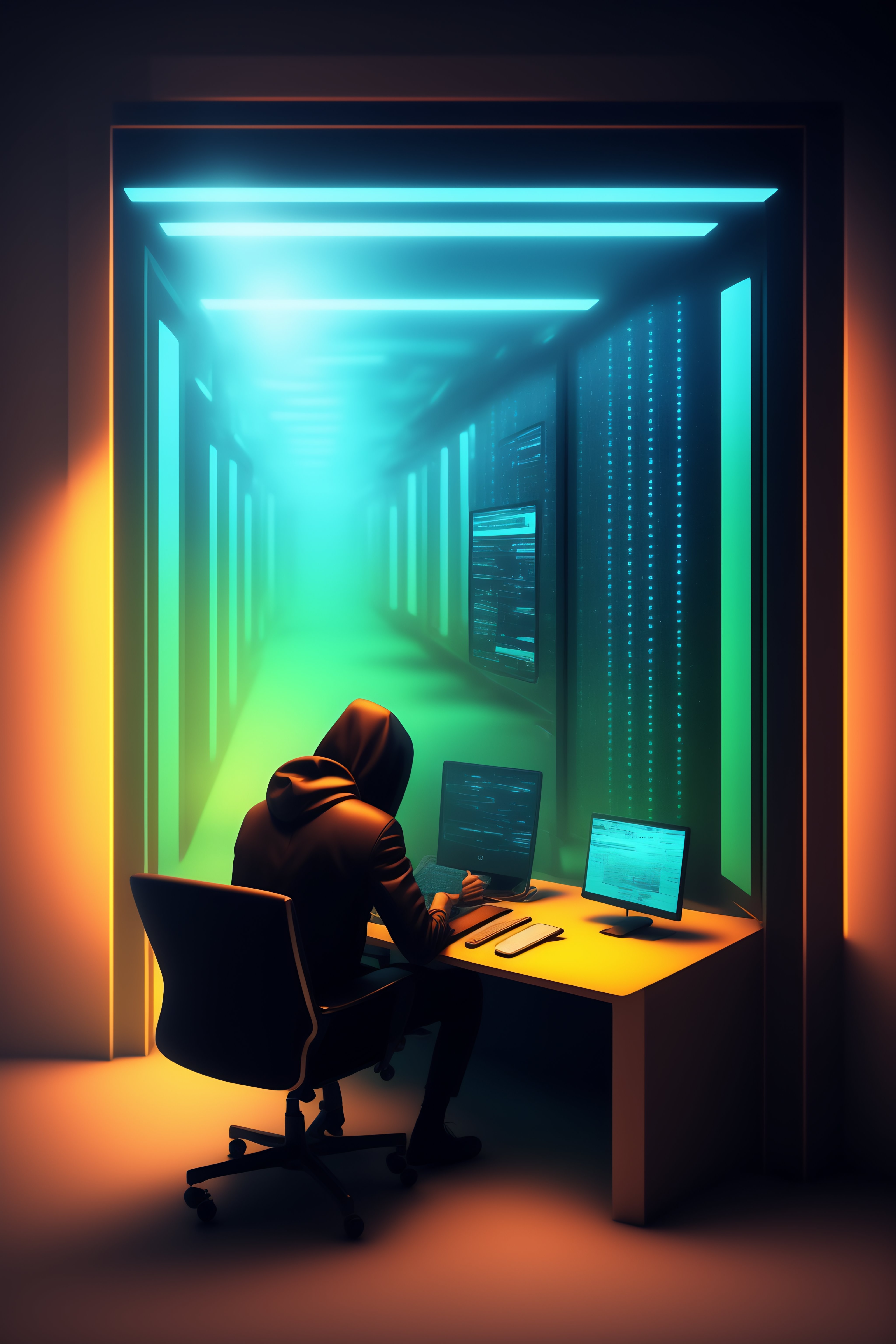 Lexica - Hacker room