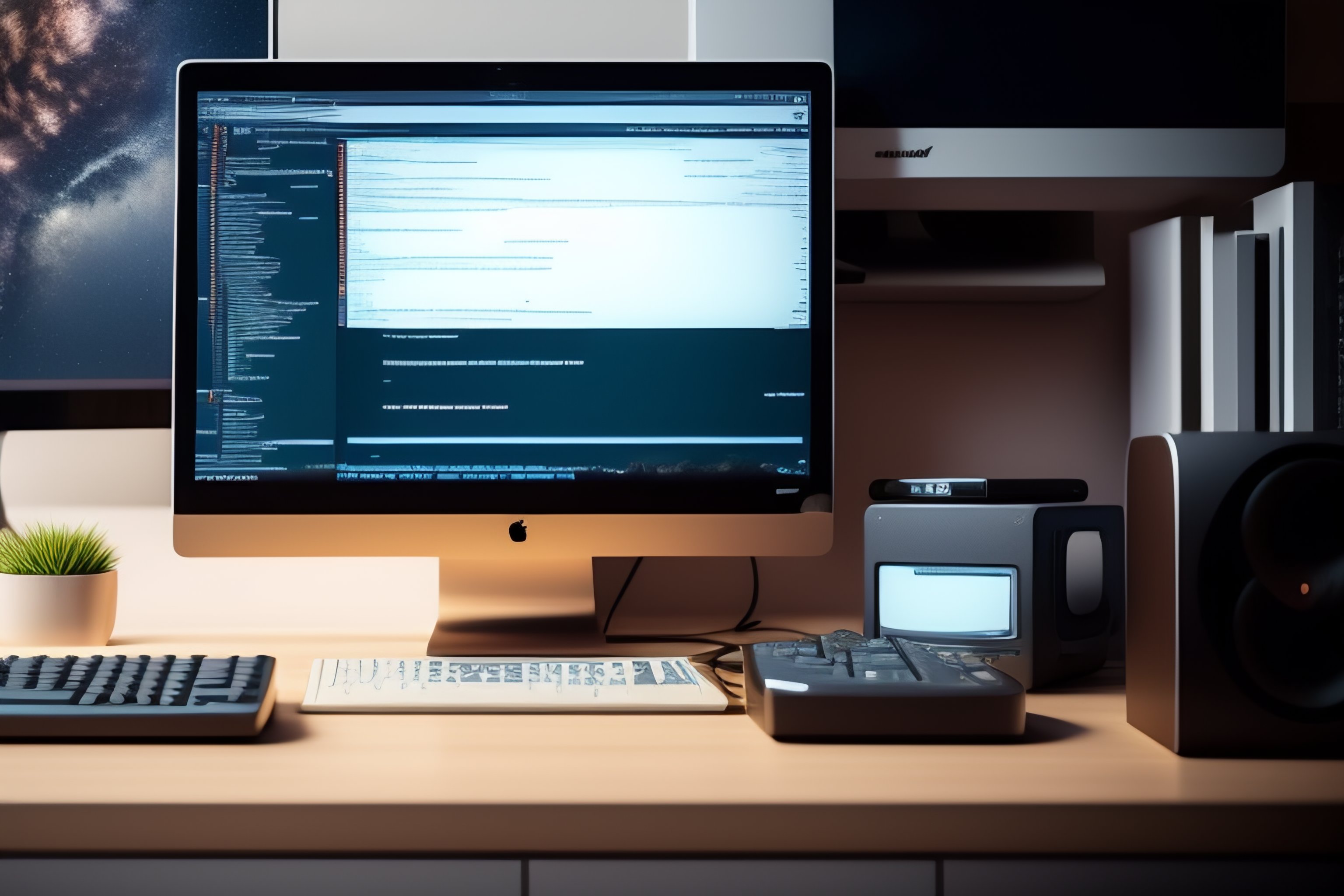 Lexica - Programming on the desk with high-tech computer