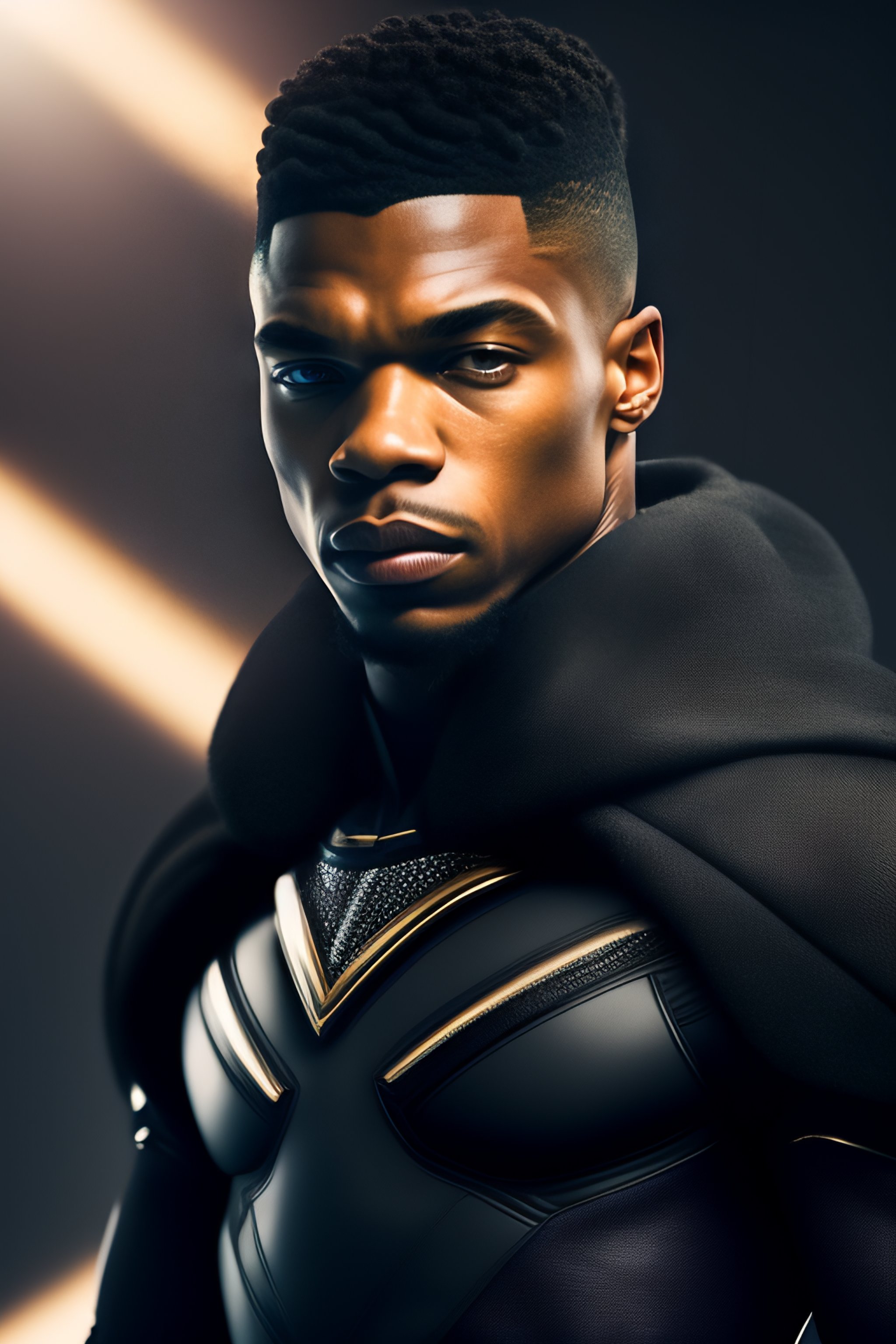 Lexica - Ultra hd! editorial, rick owens, mbappe as super hero black ...