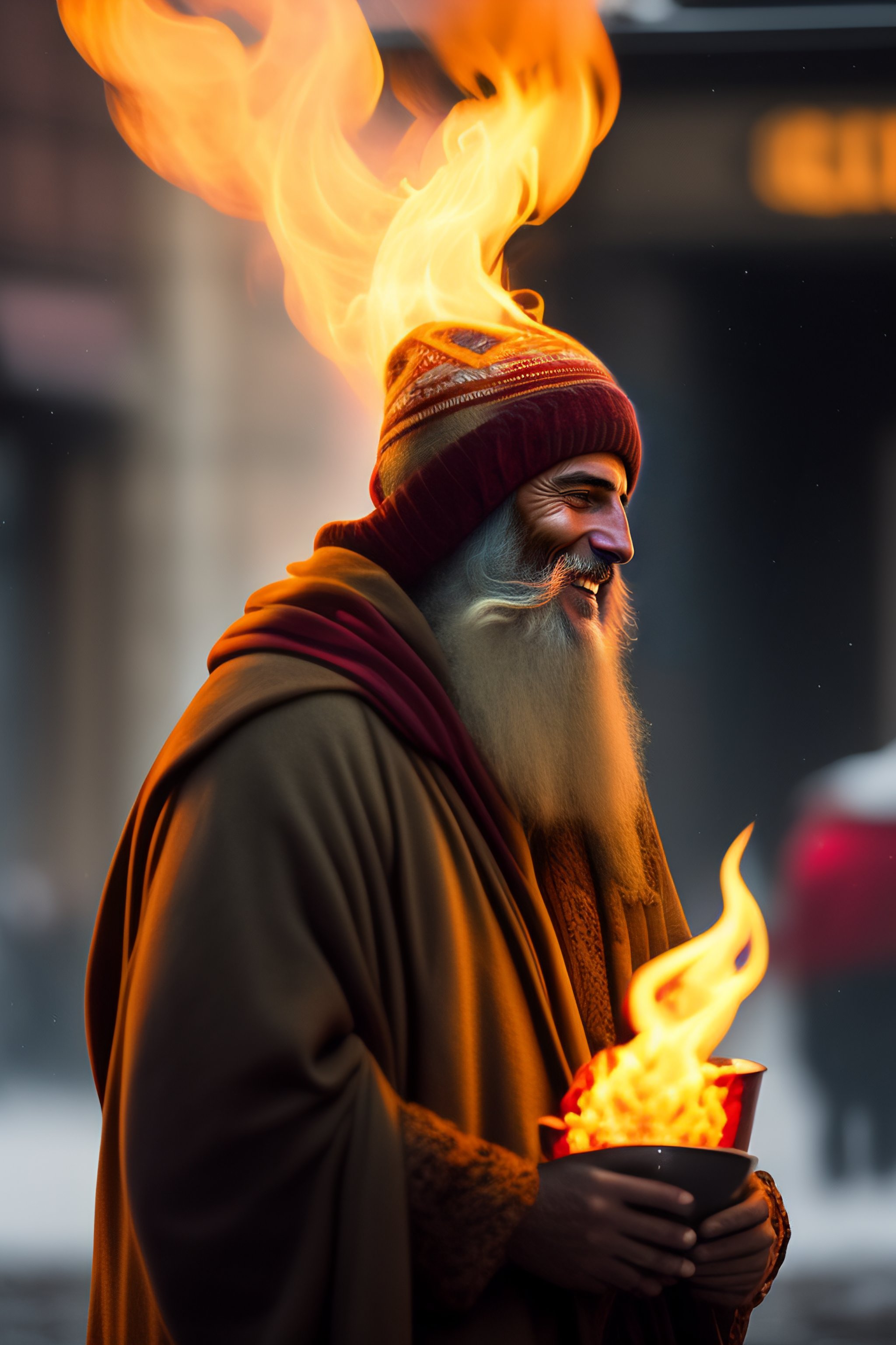 Lexica - Setting a homeless god on fire and laughing