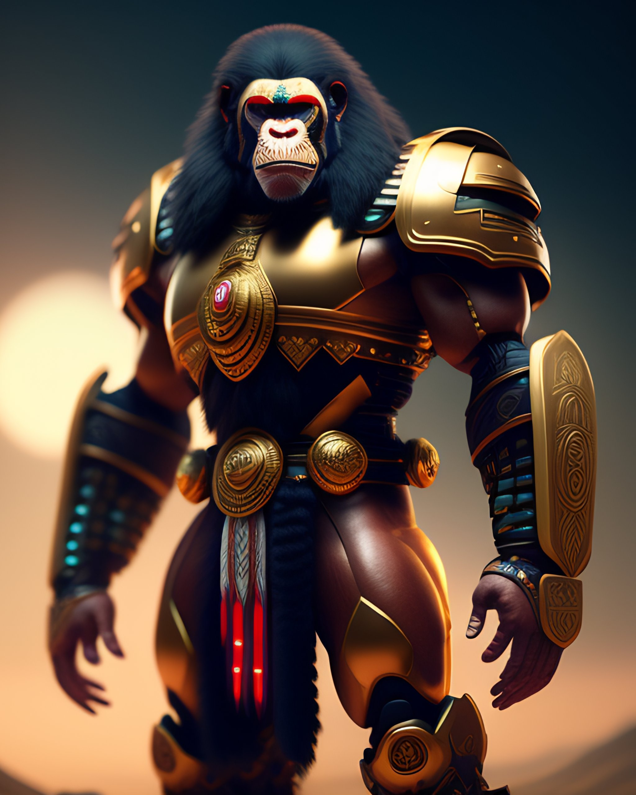 Lexica - APE, FULL BODY, CINEMATIC LIGHTING, INTRICATE, PHOTOREALISTIC ...