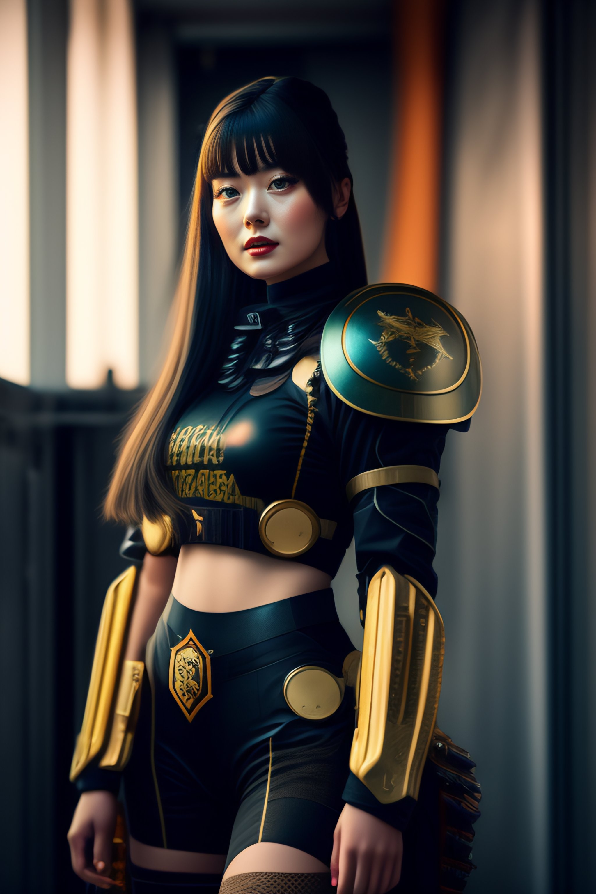 Lexica - Photoreal, cosplay, Cosplayer, cyber punk, Kanna Hashimoto ...