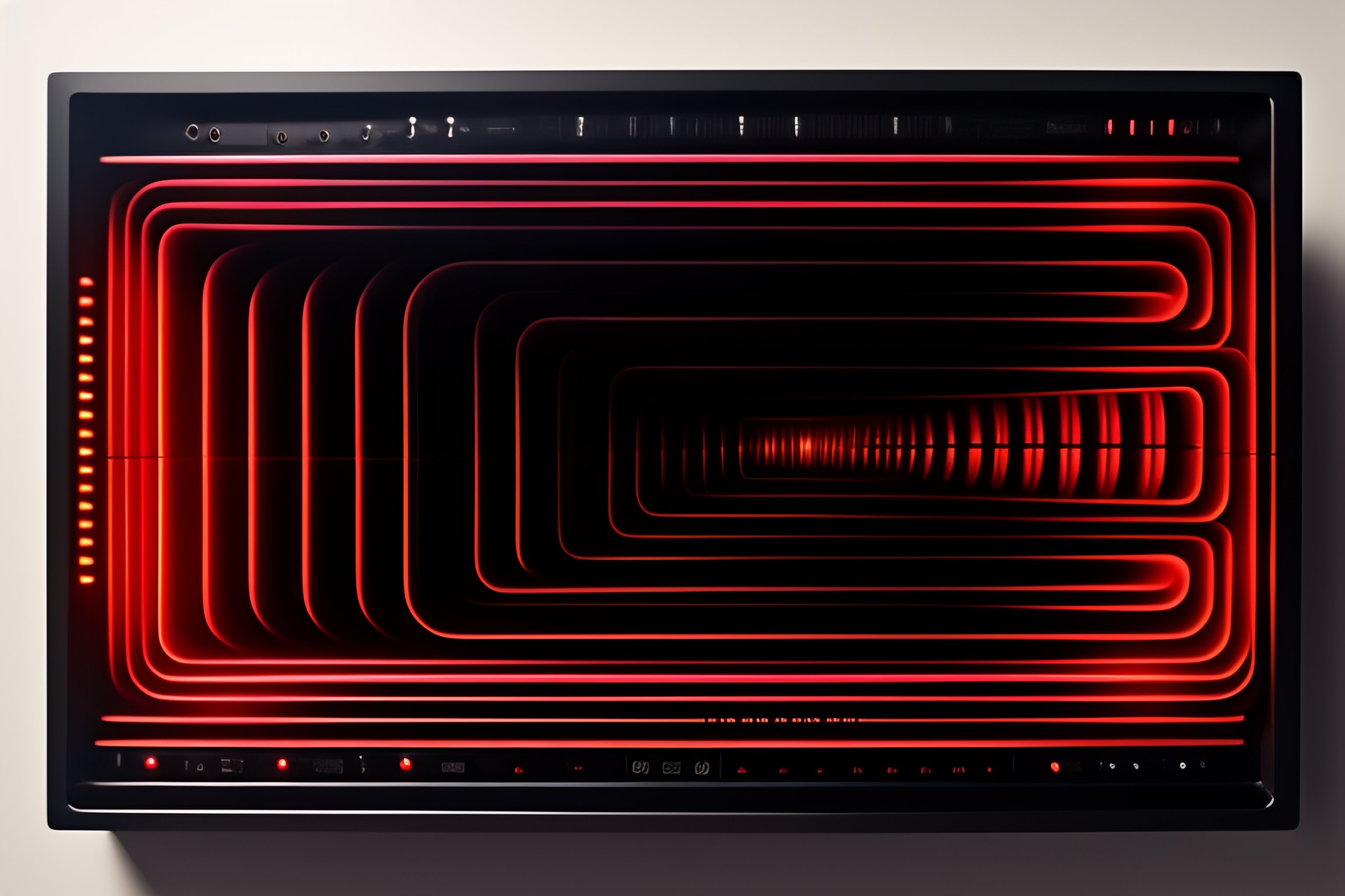 Lexica - Soundsystem black red lsd waveform