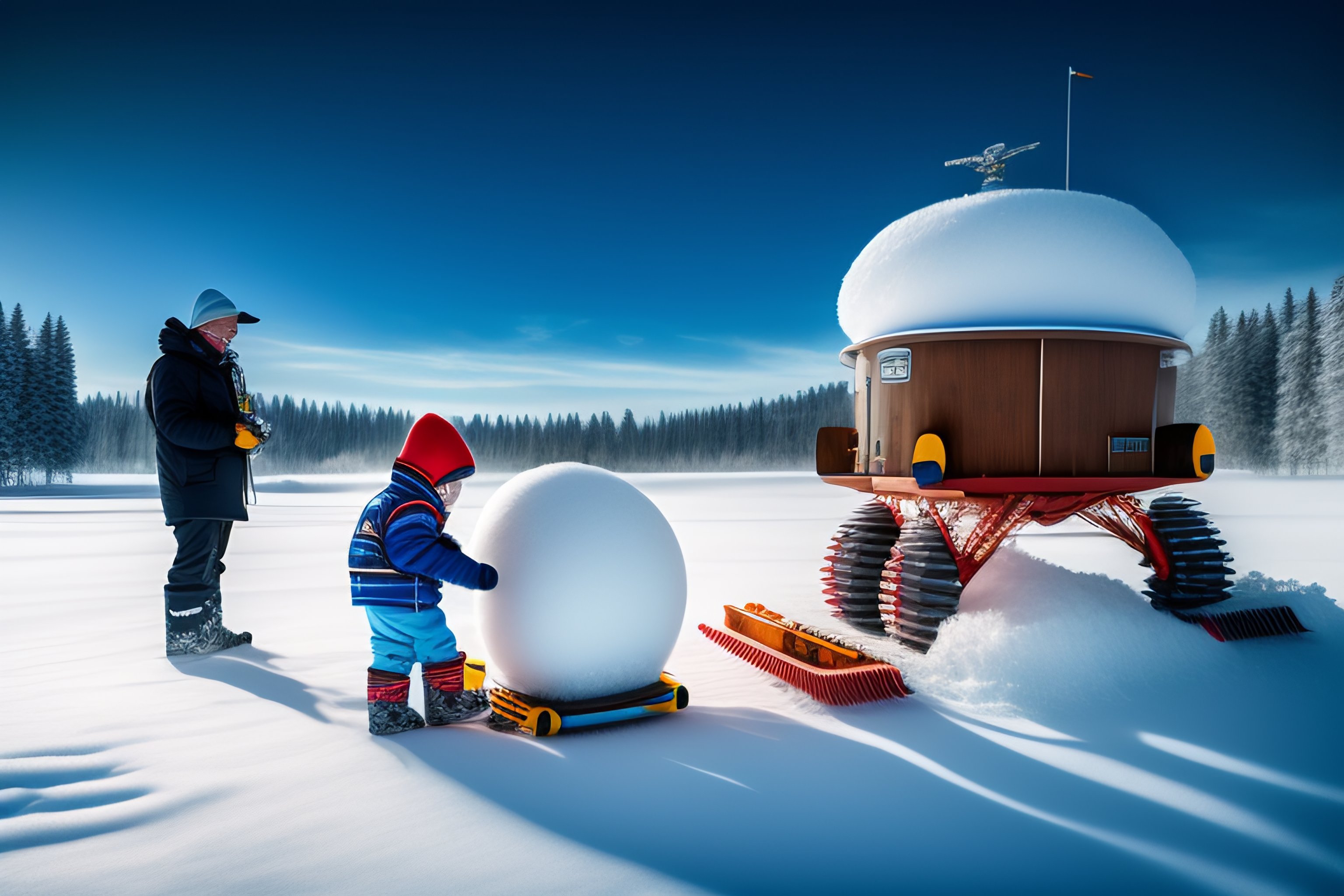 Lexica - Robots and human children are making a big snowball in the ...