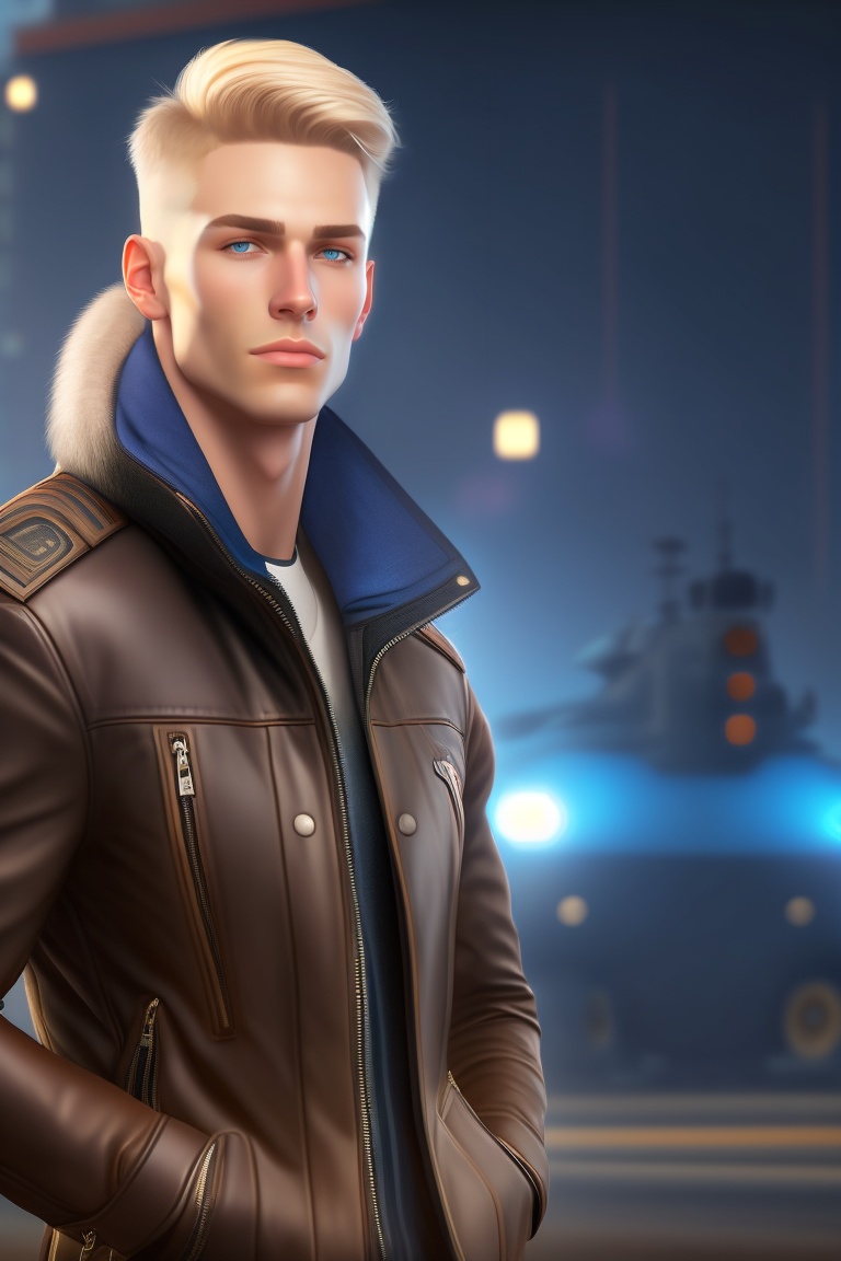 Lexica - Handsome, slender build, medium height, with short-cropped ...