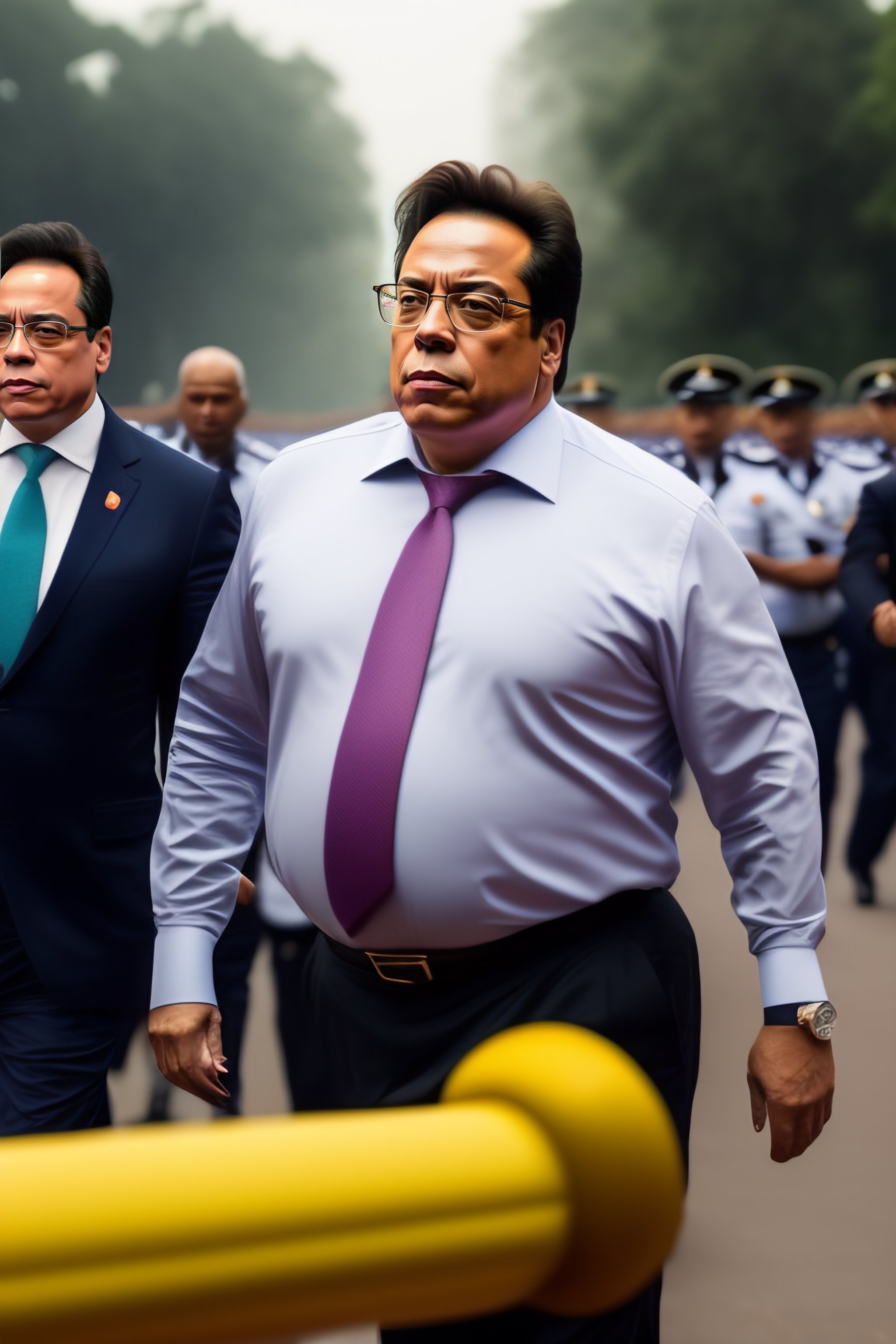 Lexica - Heroic and muscular president gustavo petro