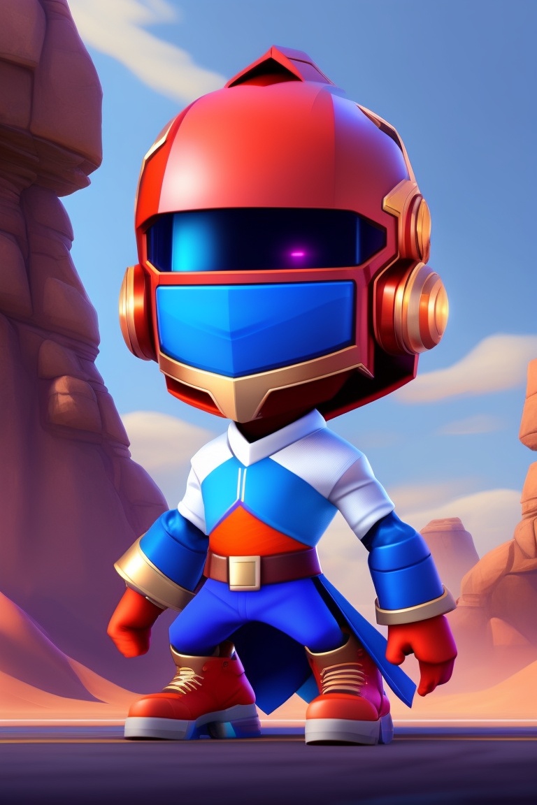 Lexica - Futuristic stylized characters,boy, like crash Bandicoot, with ...