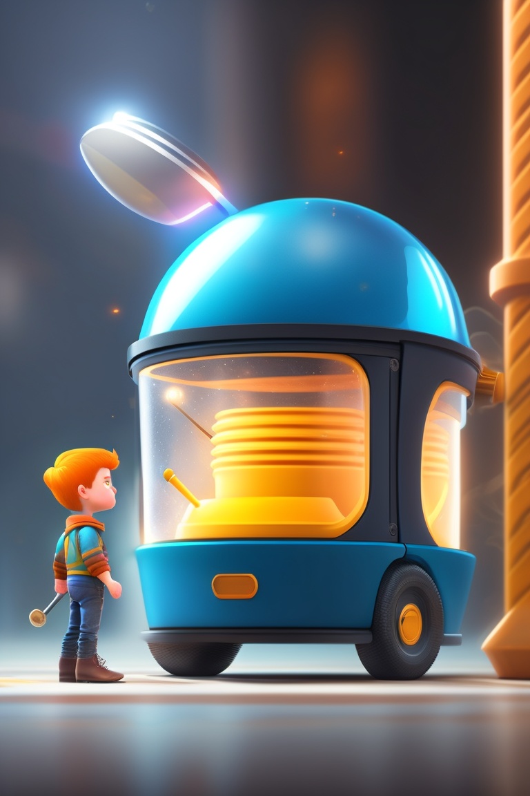 Lexica - A young inventor creates a machine that brings inanimate ...