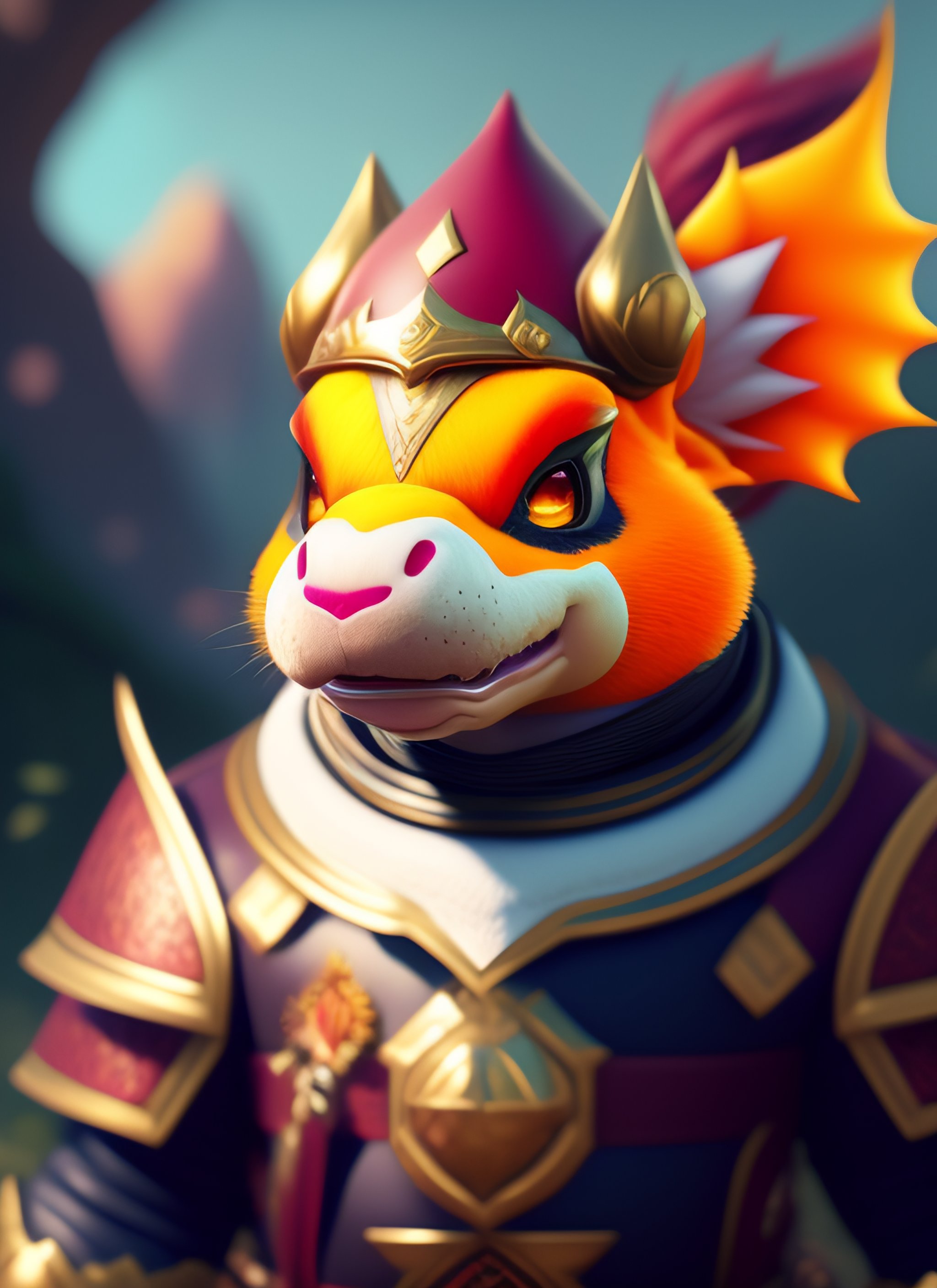 Lexica - Portrait of ((Bowser Jr. )), colorful fantasy landscapes ...