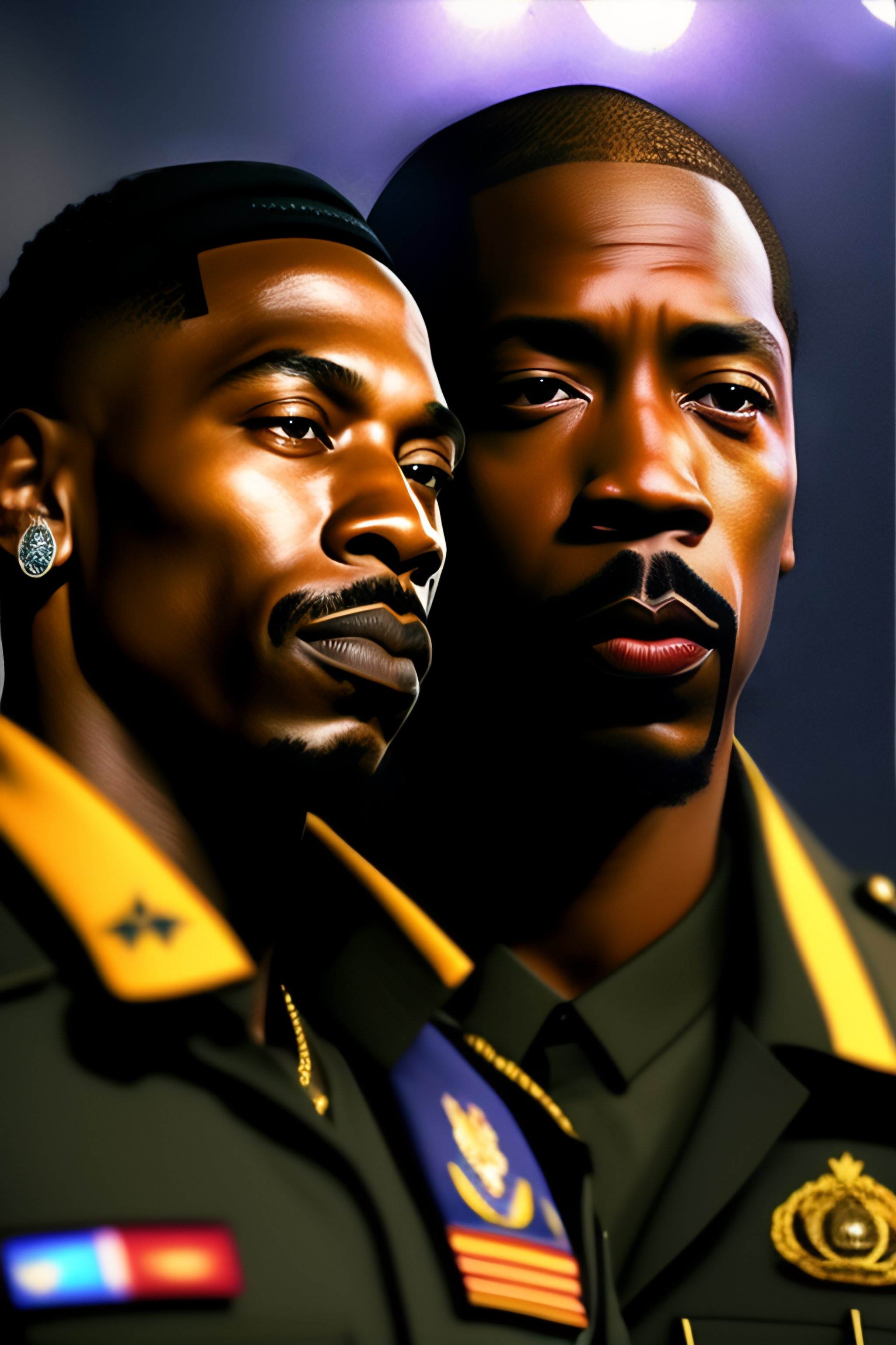 Lexica - Jay z and 2Pac in call of duty uniform in g2