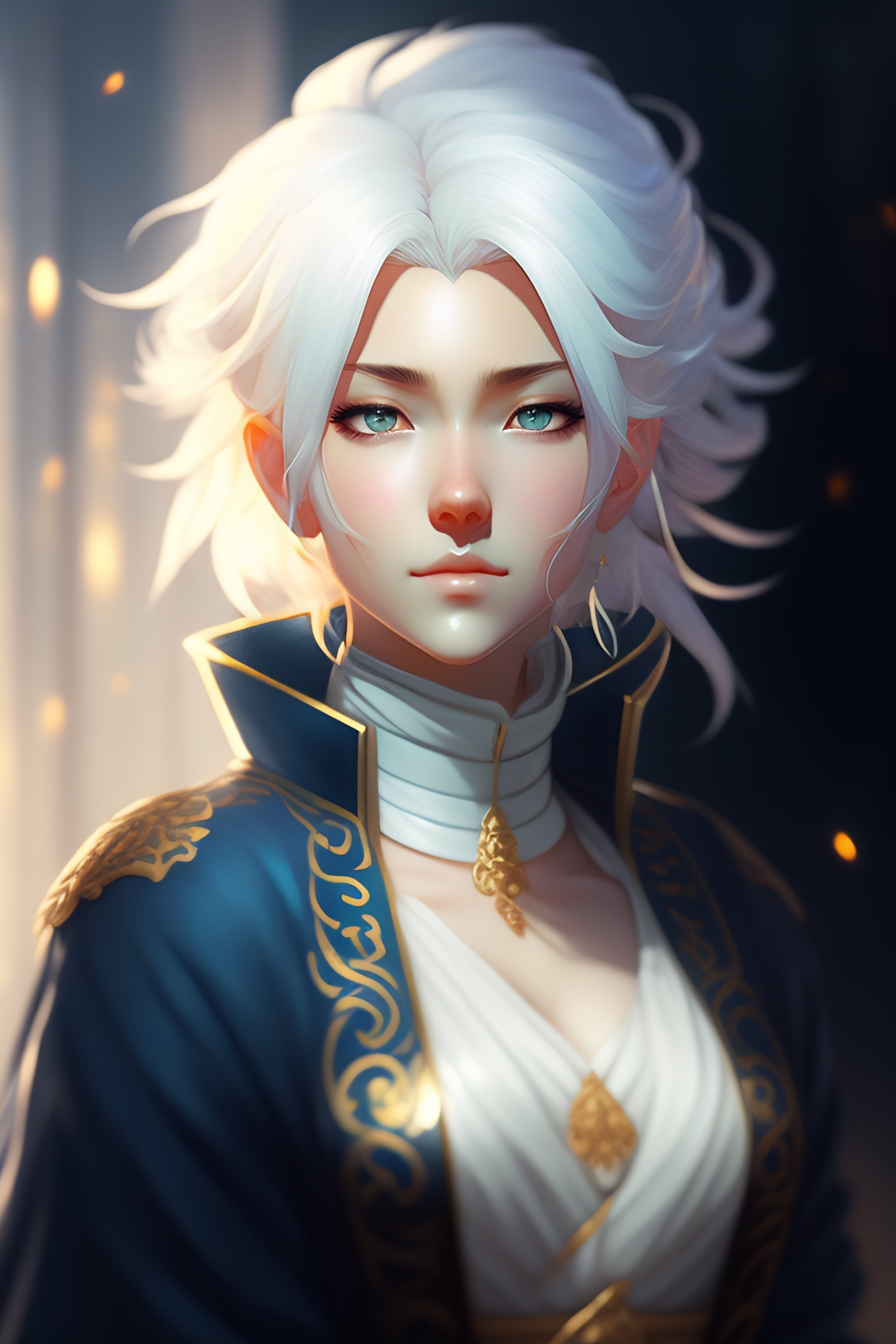 Lexica - Baroque oil painting anime key visual full body portrait ...