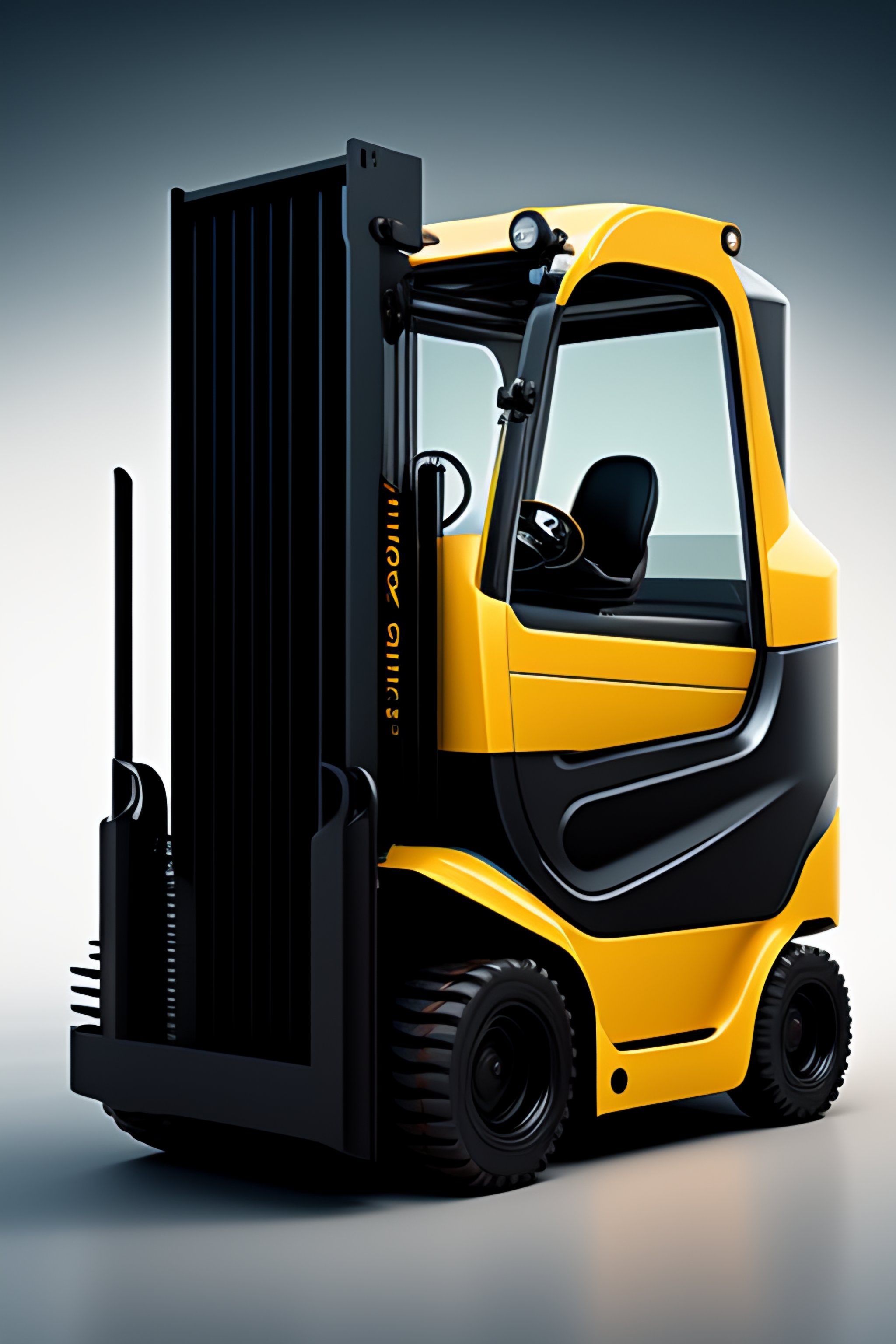Lexica - Forklift,, Sleek, modern design, autonomous, streamlined ...