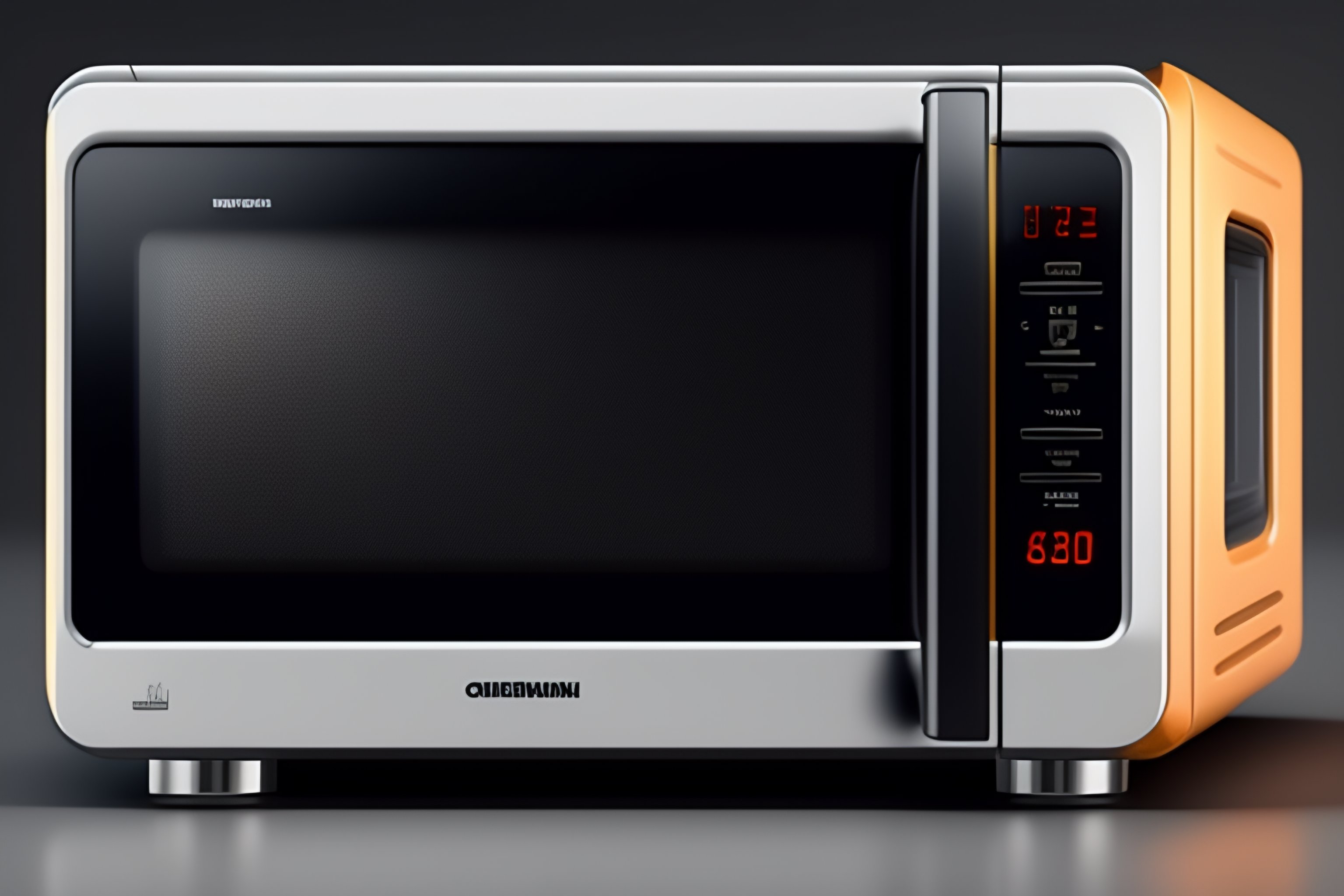 Lexica - A microwave with lots of buttons, an LCD screen, 3 spouts and ...