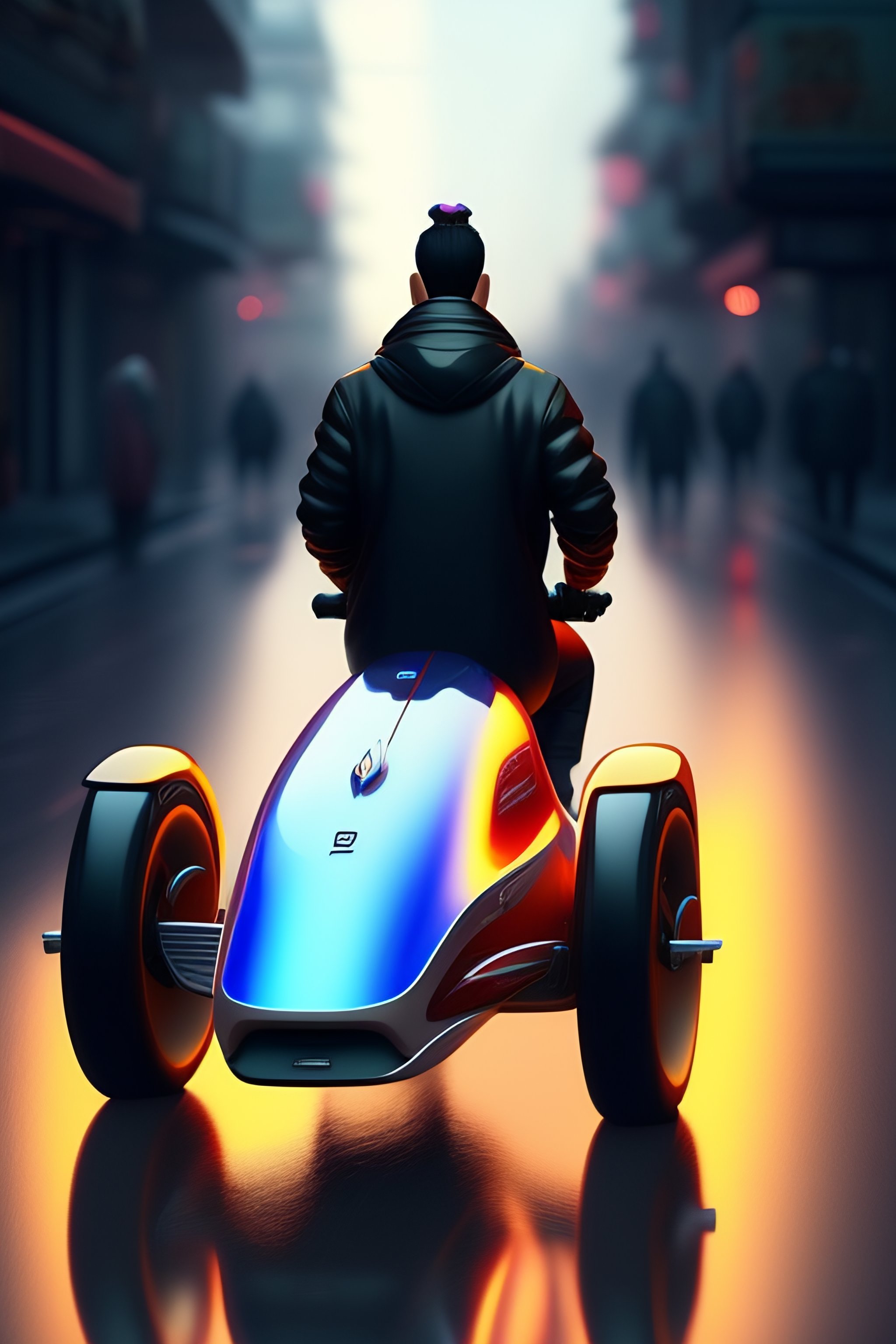 Lexica - Sinclair C5: the electric trike bike akira dvd cover ...
