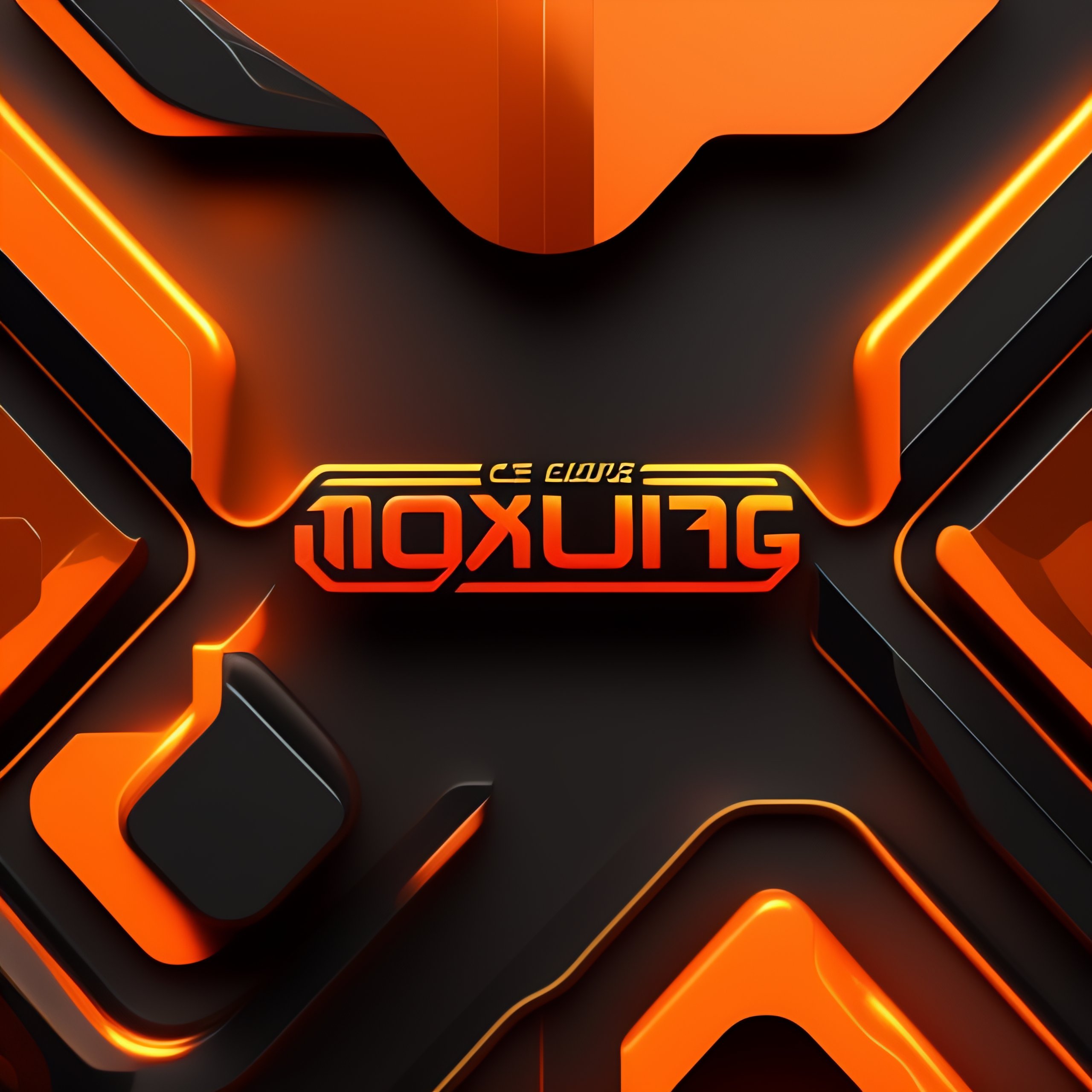 Lexica - CS-GO deluxe background pattern, hollographic orange details ...