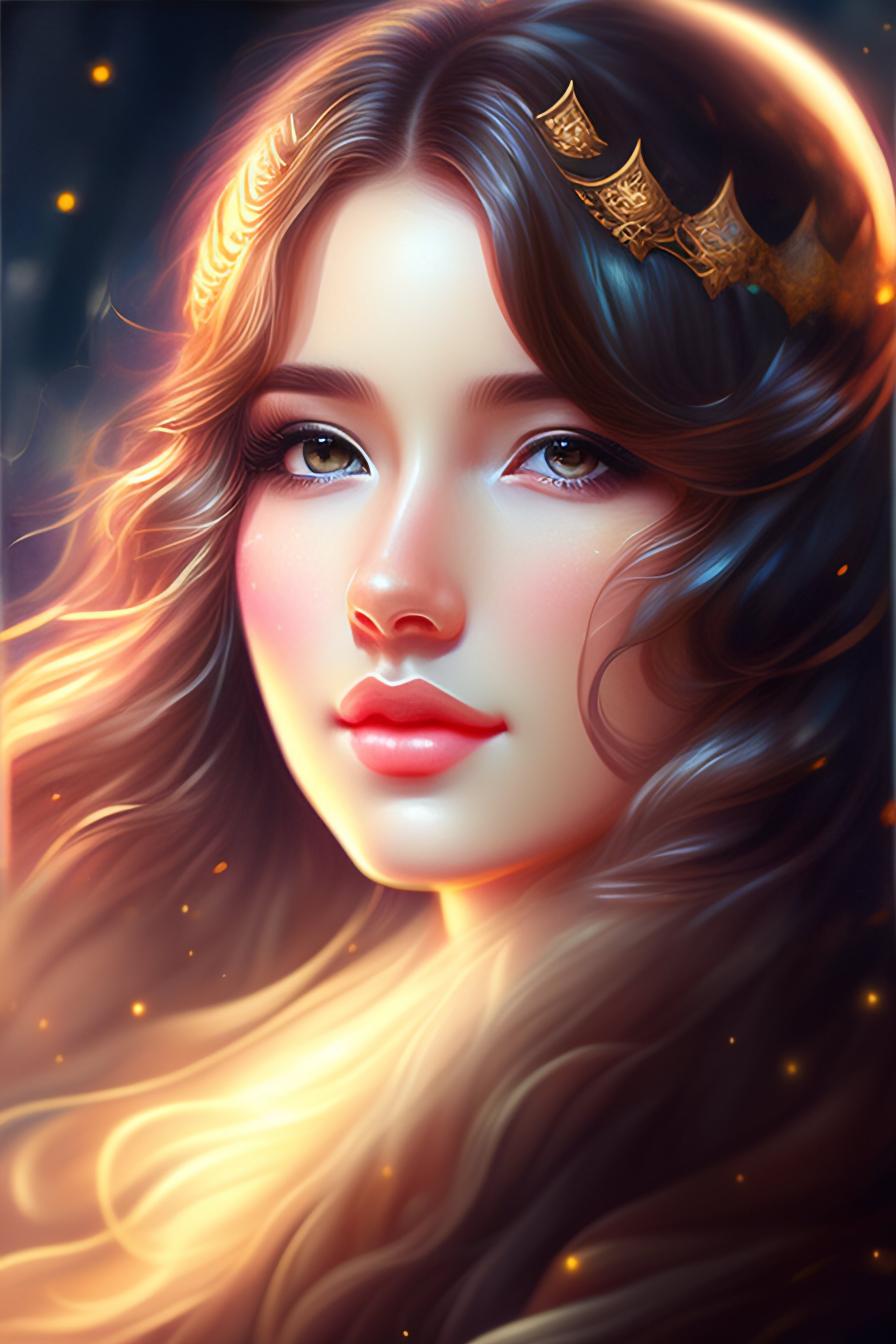 Lexica - Realistic beautiful gorgeous natural cute, fantasy, elegant ...