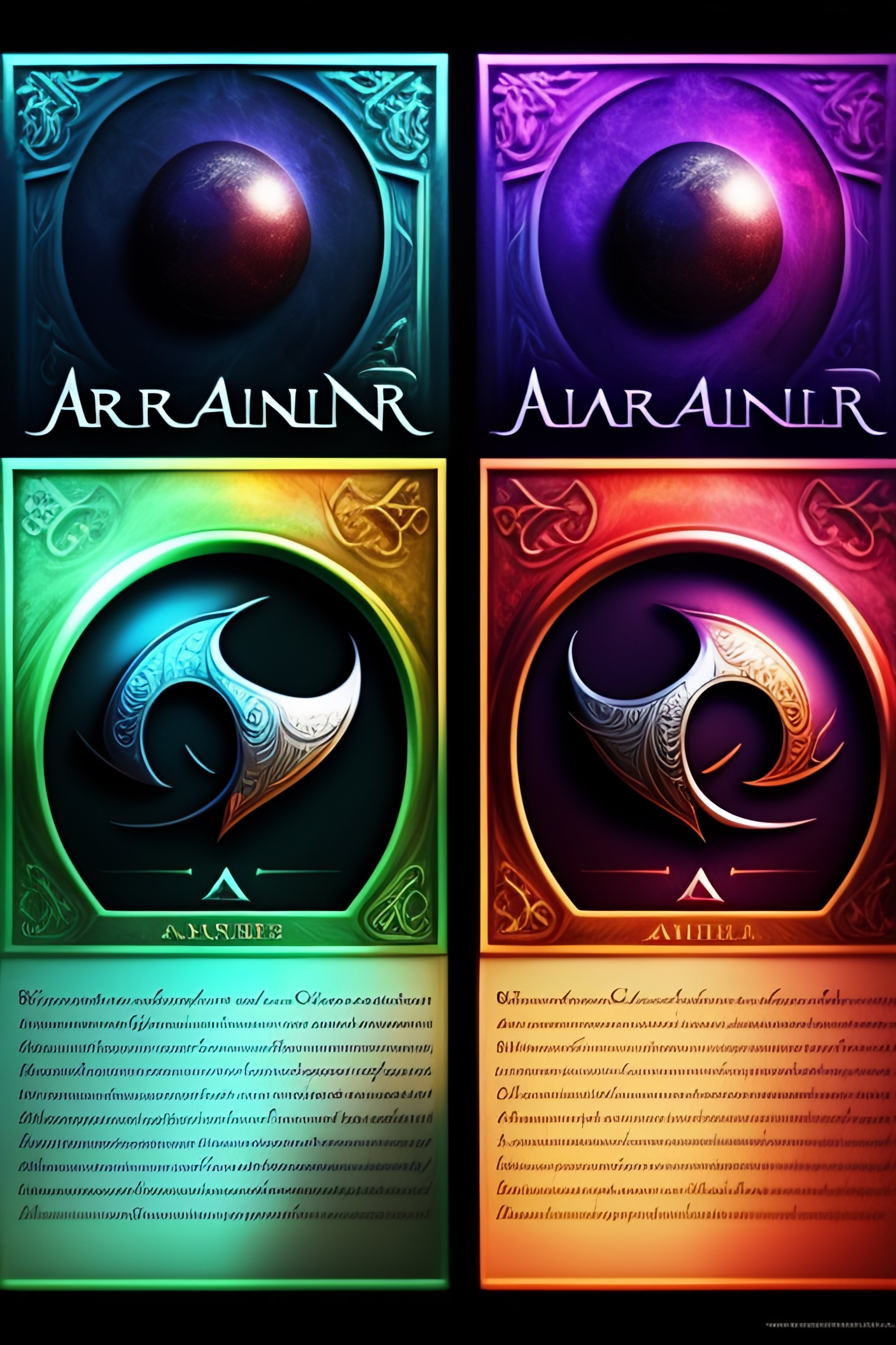 Lexica - Arcane runes desktop background