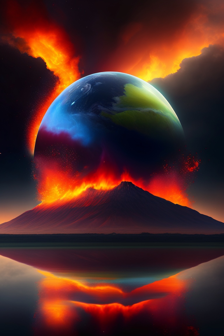 Lexica - Earth blasting , volcano , water of fire