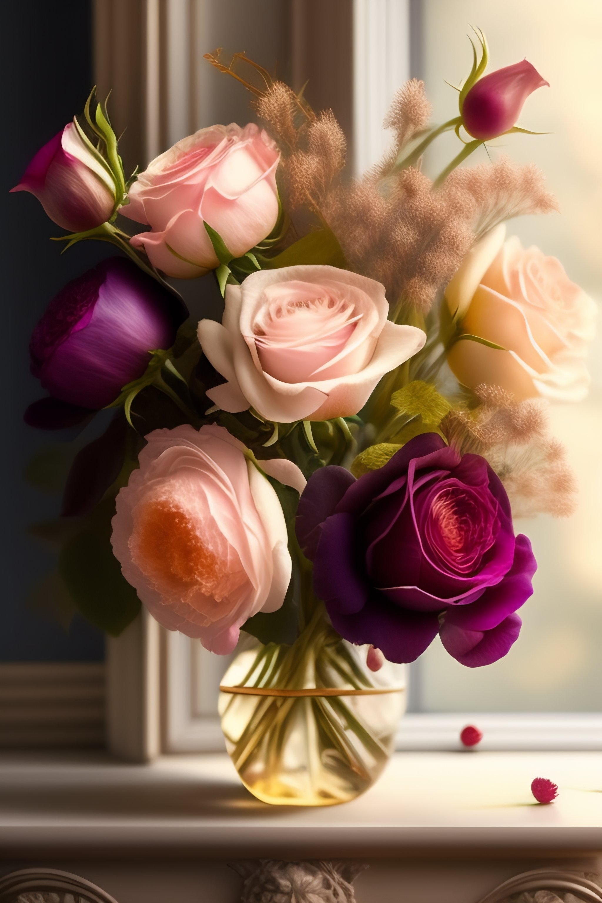 Lexica - Web site, bouquet, still life, flower arrangement, different ...