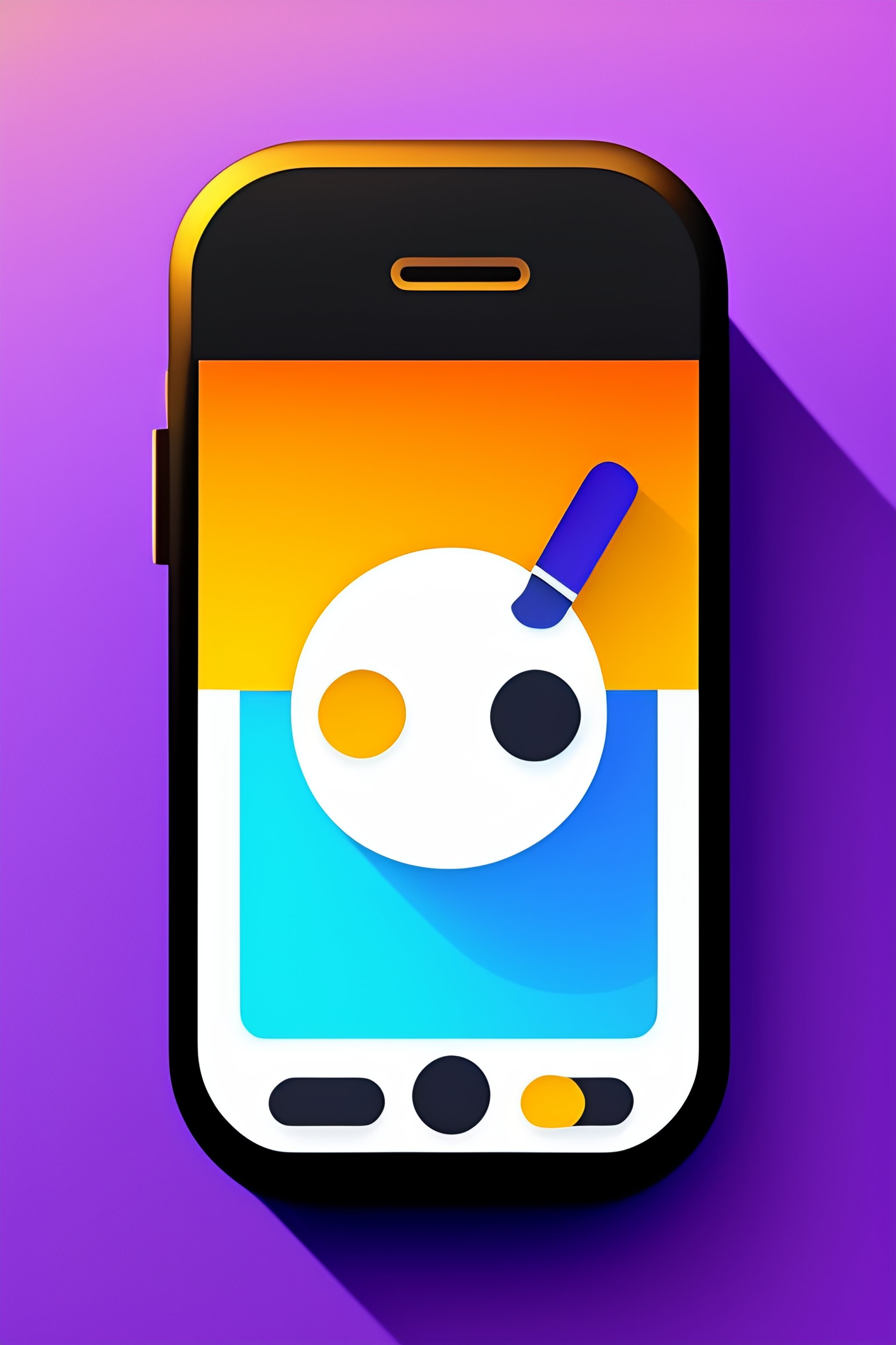 Lexica - Awesome application icon for a chatbot app, design, ux/ui