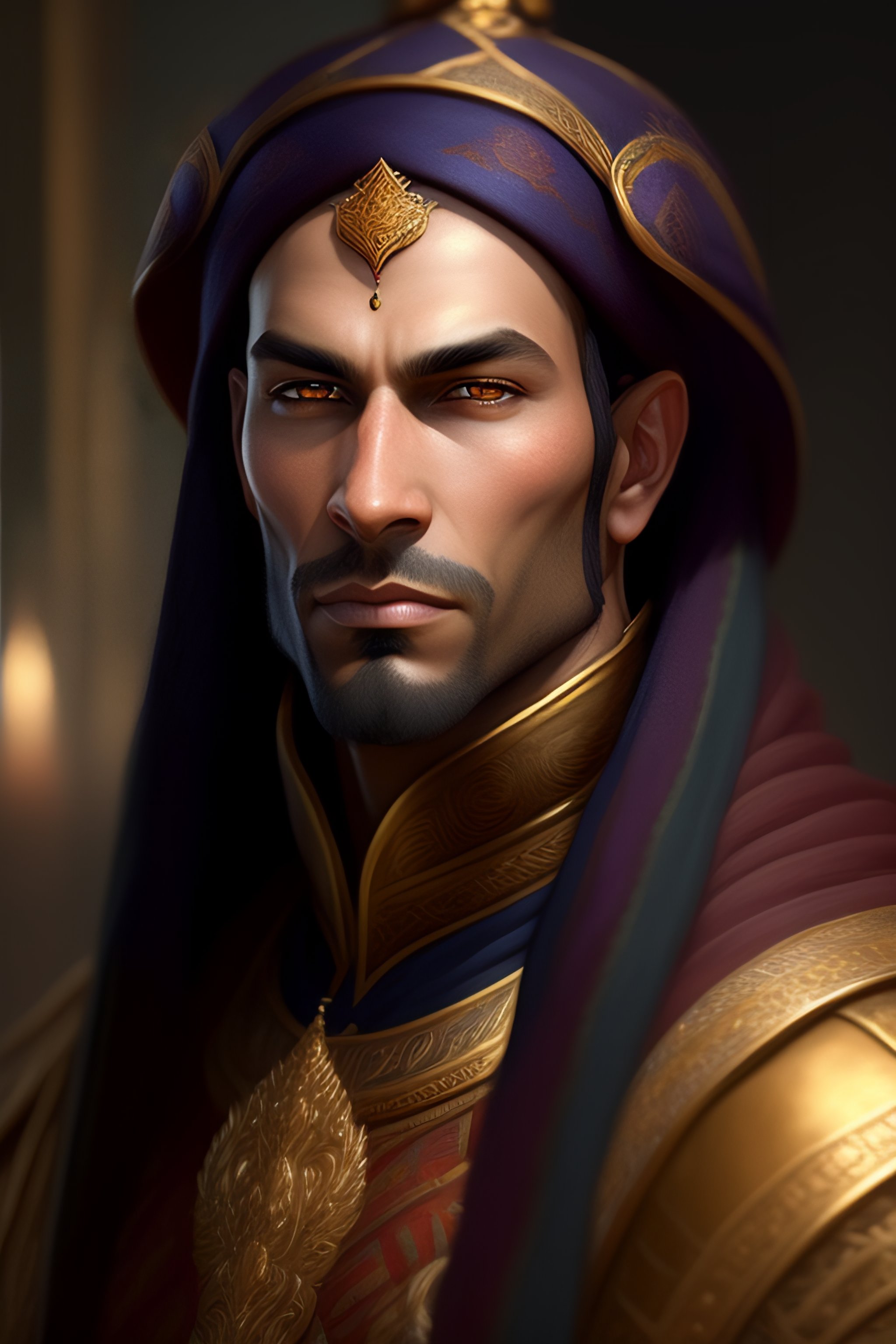 Lexica - A detailed portrait of a Tenakth by justin gerard and greg ...