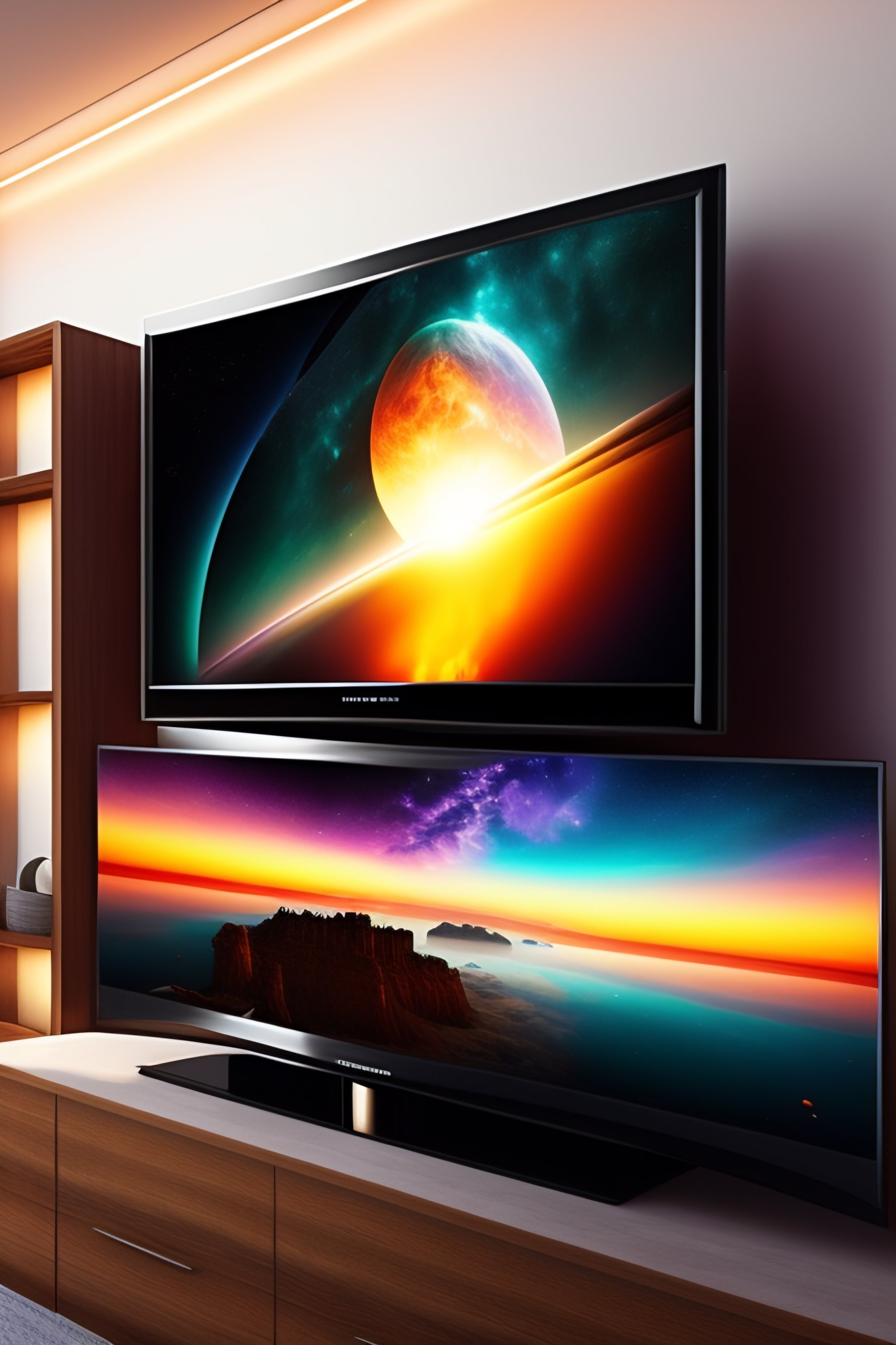 Lexica - A TV in space, dream univers