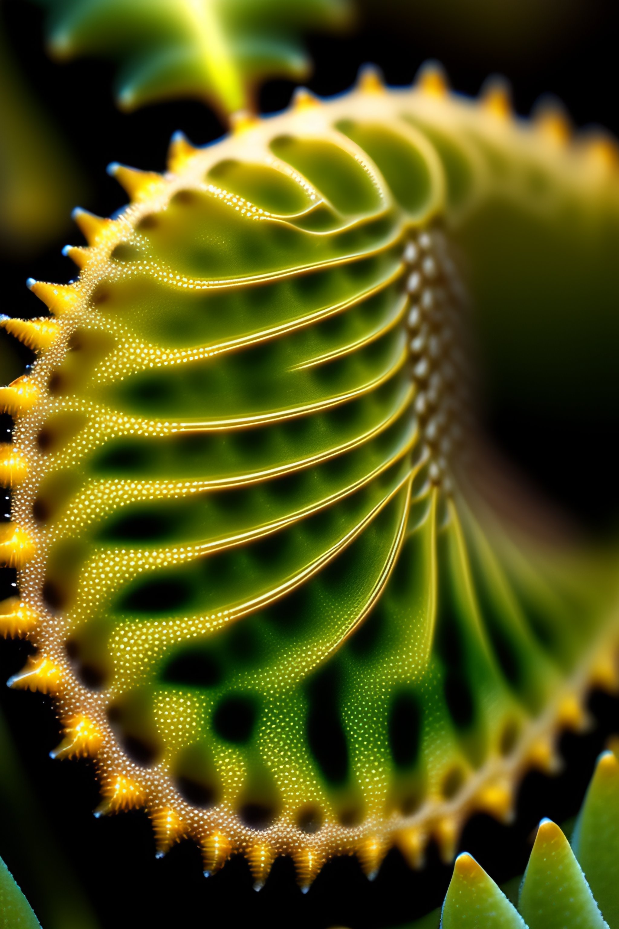 Lexica - Gecko foot detail scale macro cells skin eyes complex fractal ...