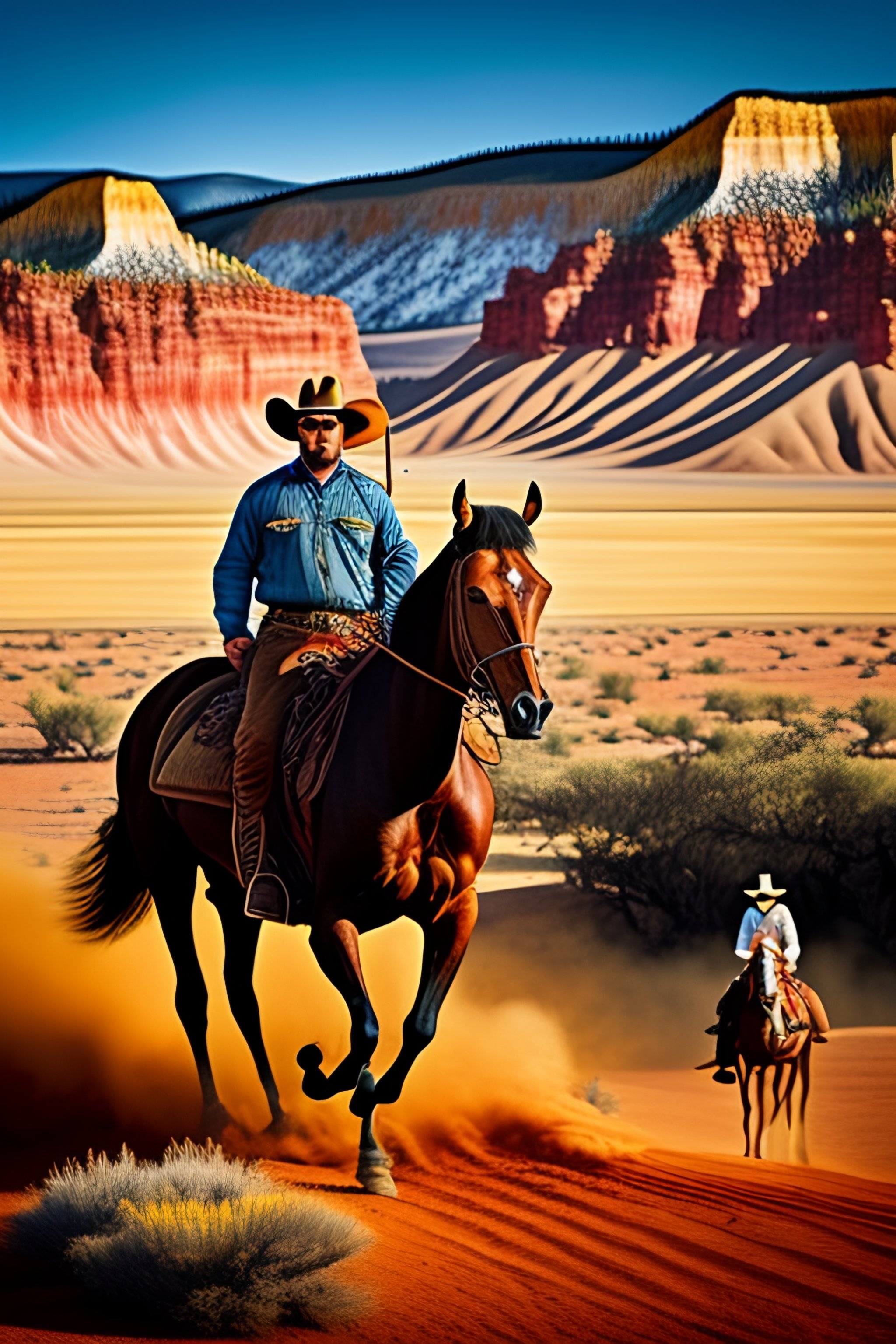 Lexica - Cowboys and dinosaurs, valley of the gwangi, desert plains ...