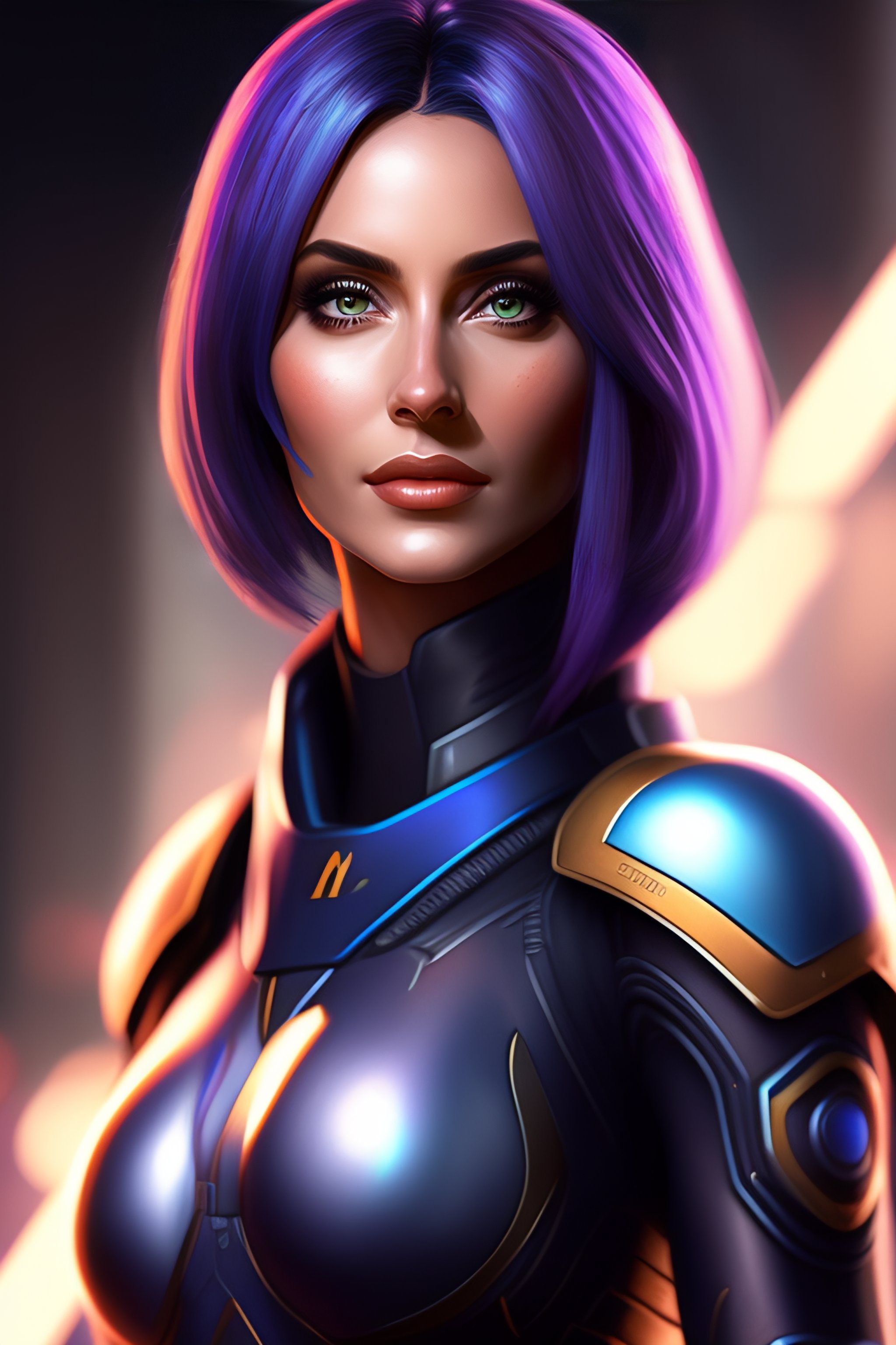Lexica - Portrait of , cortana, highly detailed, digital painting ...