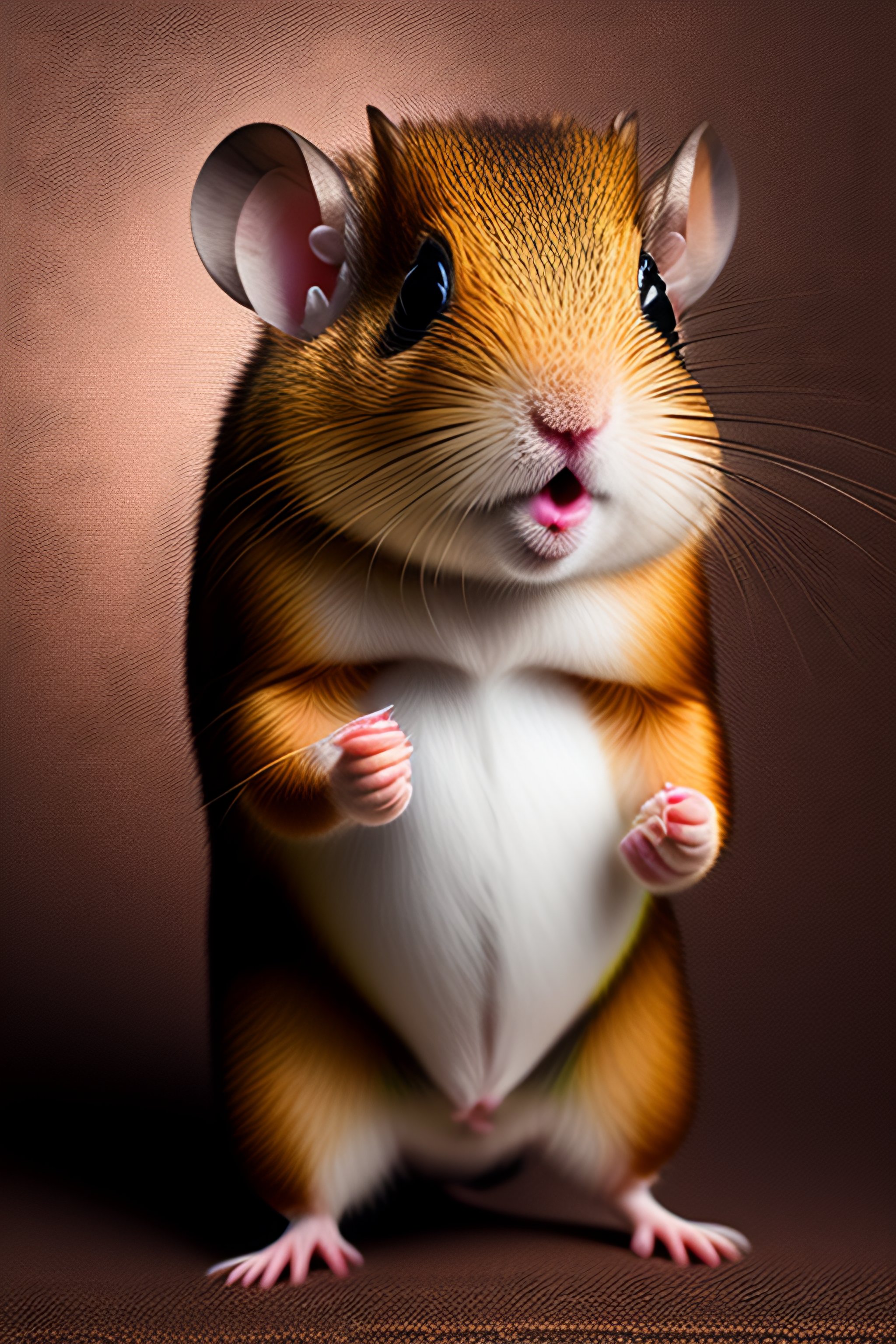 Lexica - Angry gerbil with pants