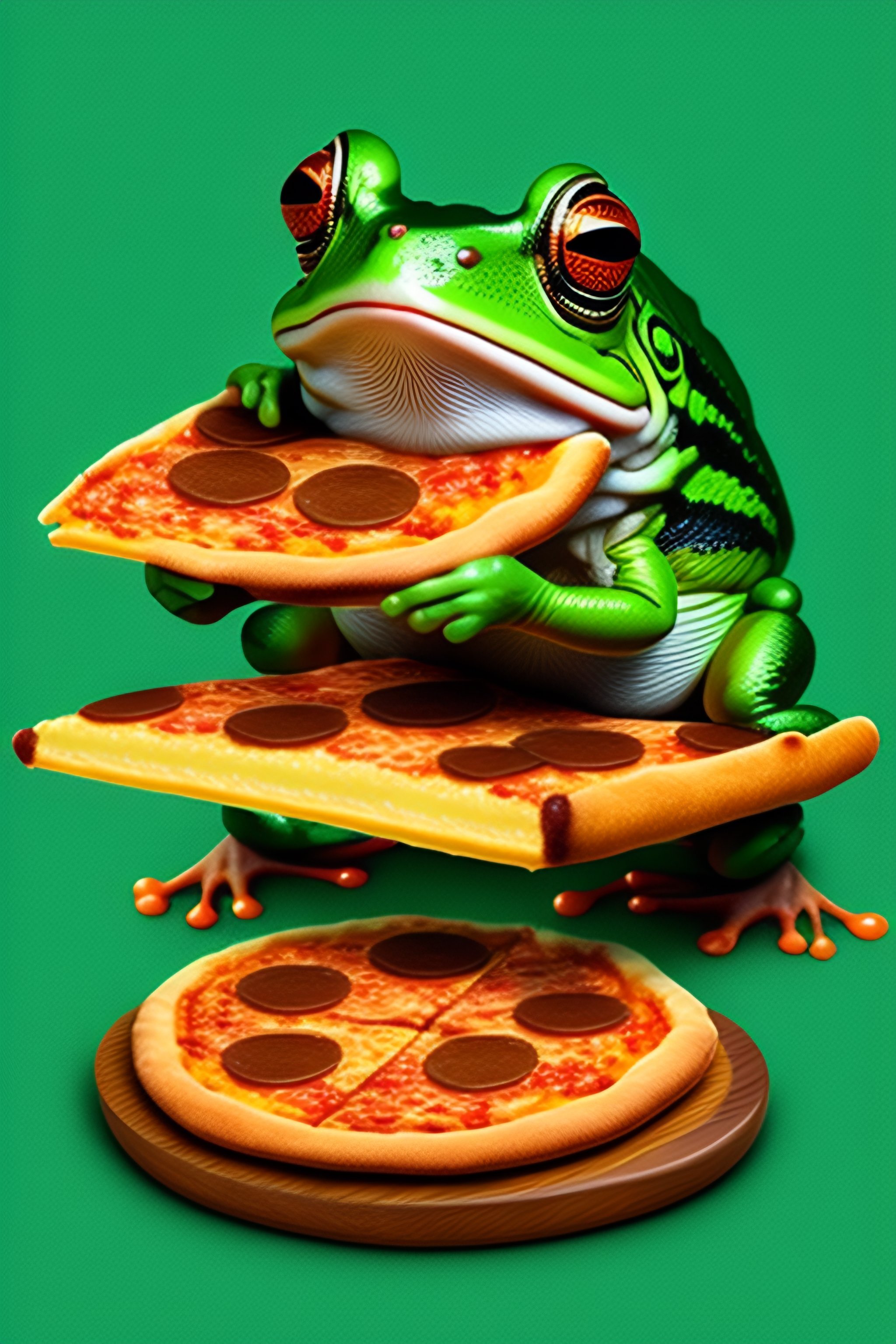 Frog Pizza