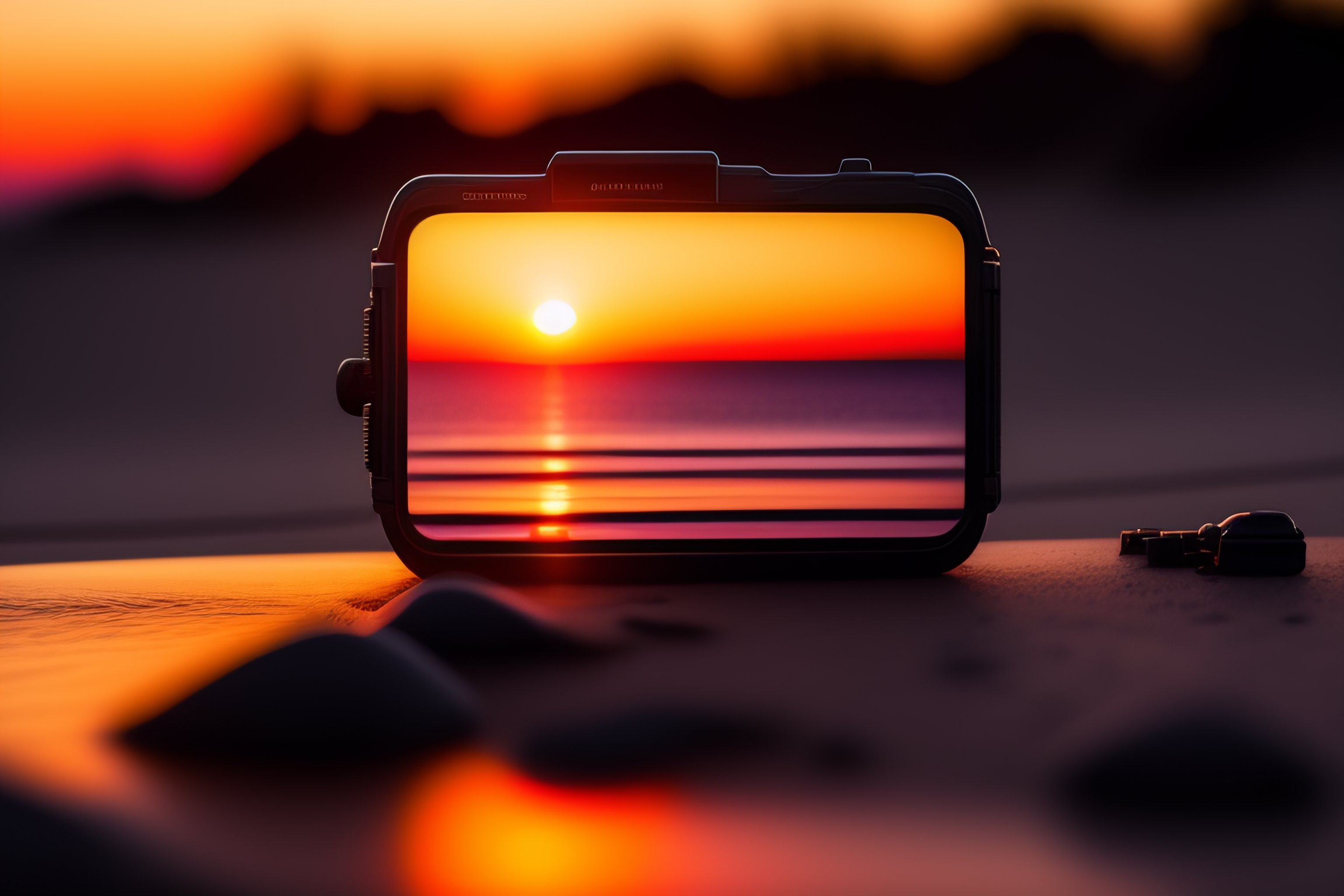 Lexica - Camera image, photographer, highly detailed, sunset