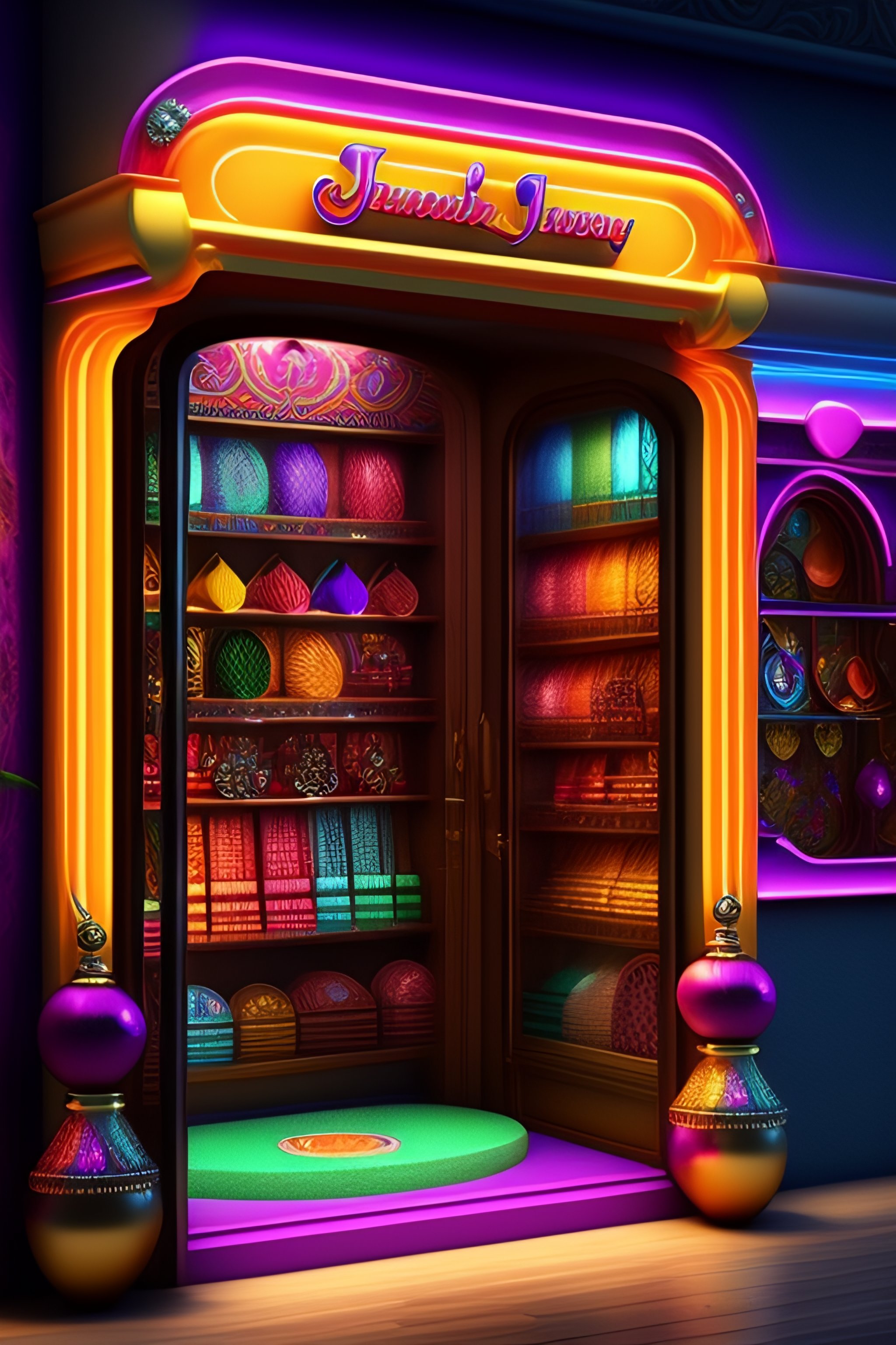 Lexica - Colorful jewerly fantasy store