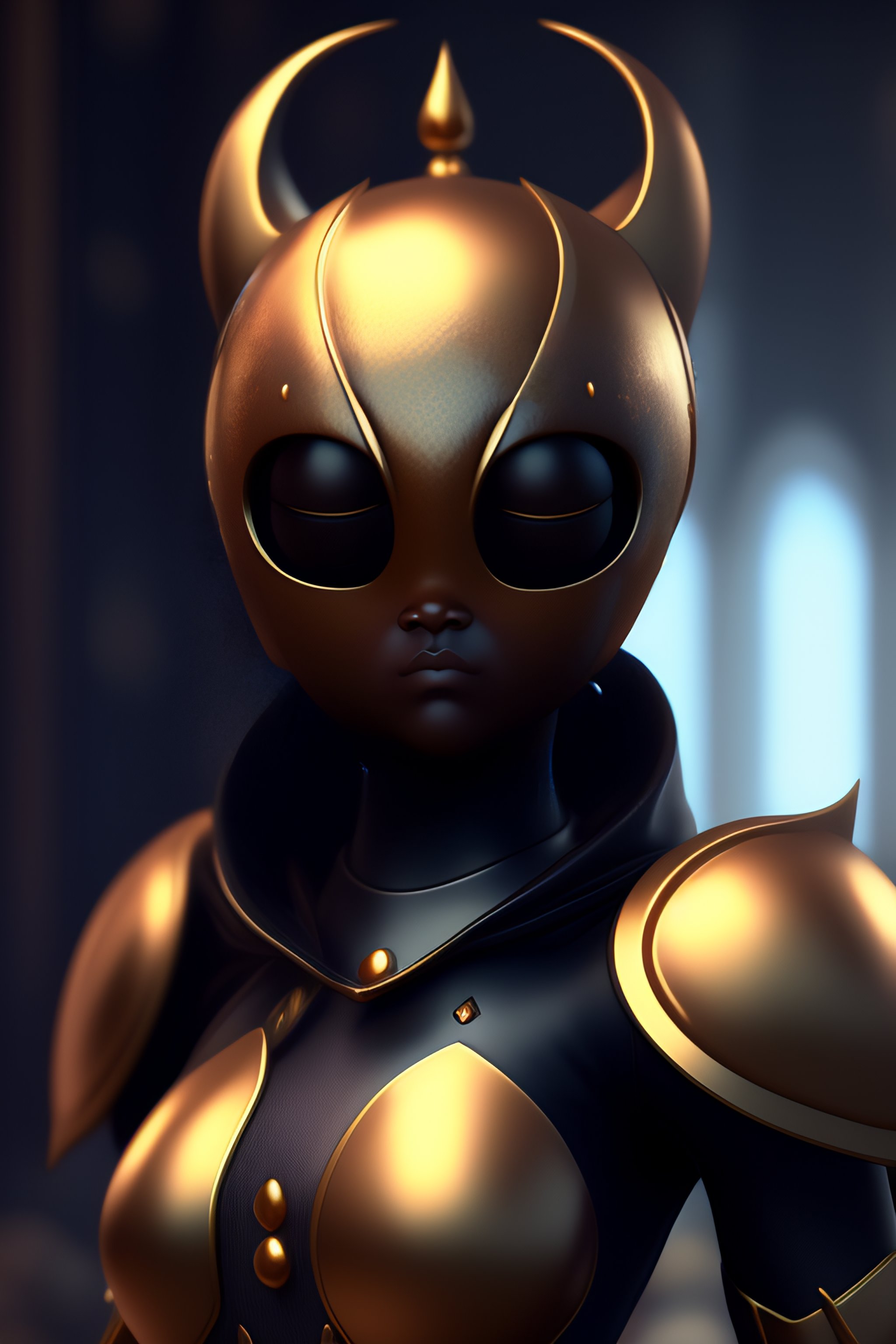 Lexica - Character art full human like hollow knight, 4k, blender 3d cycles, concept art ...