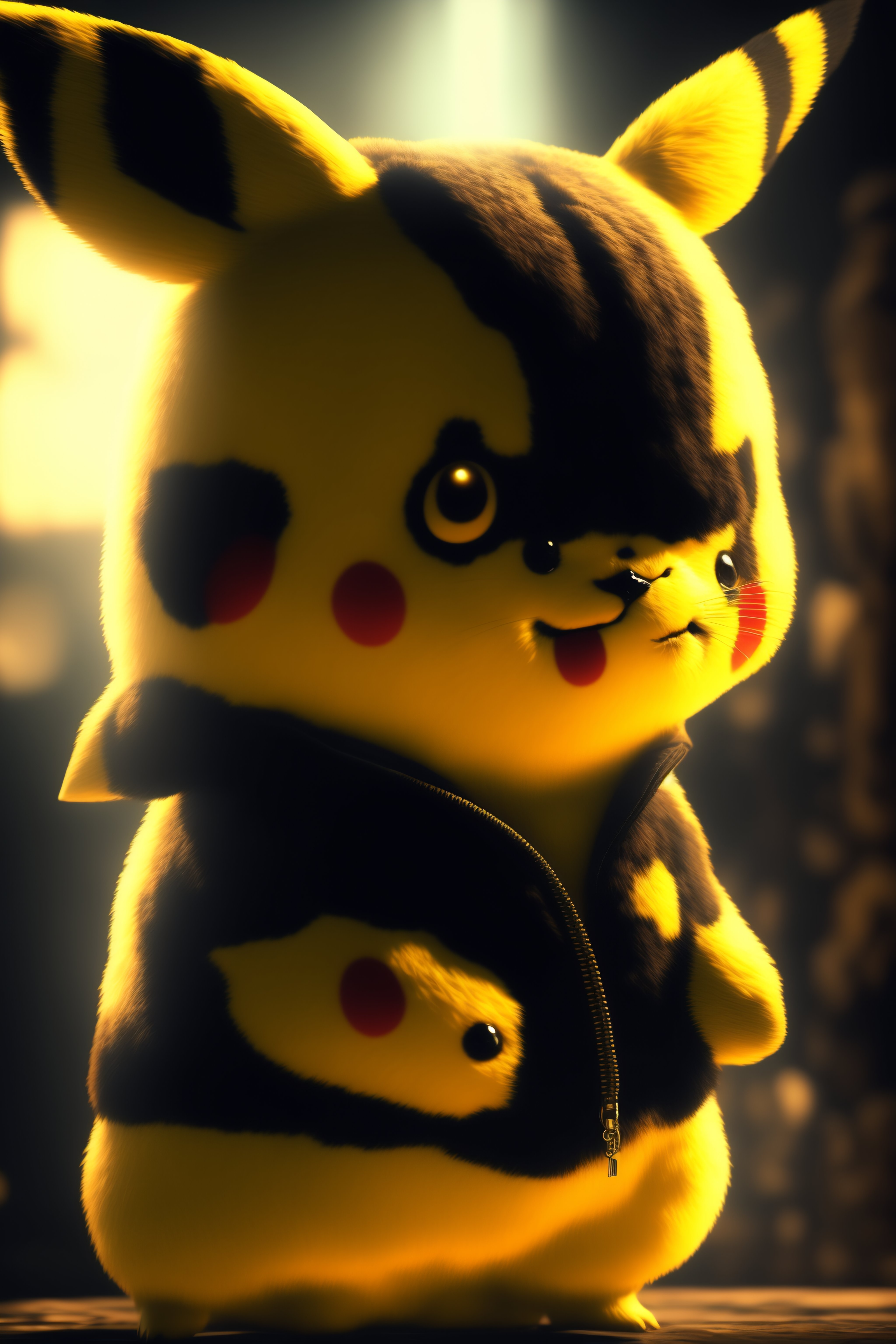 Lexica - Pikachu in resident evil