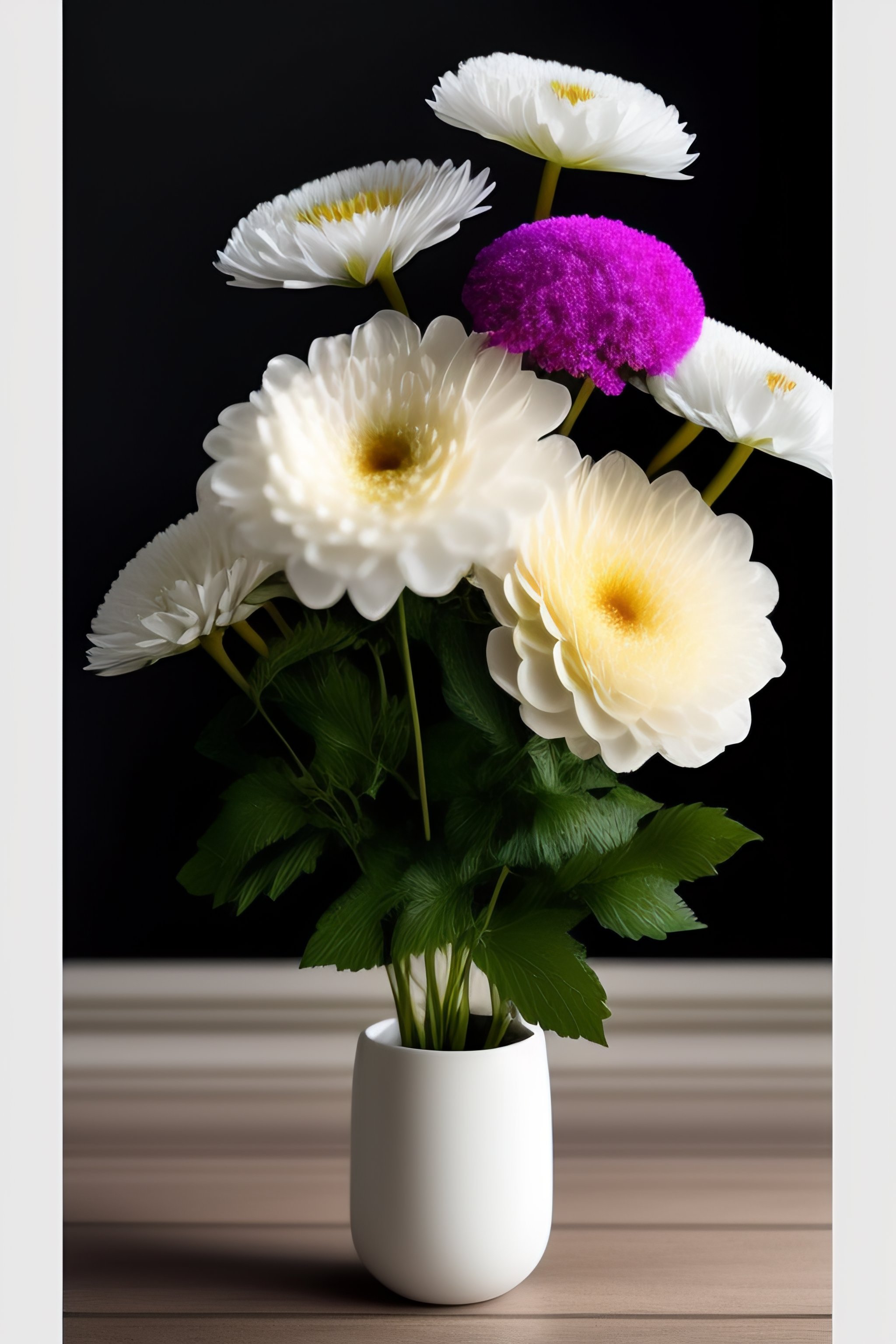 Lexica - Flower offering, real ,photo, white ,chrysanthemum, black ...