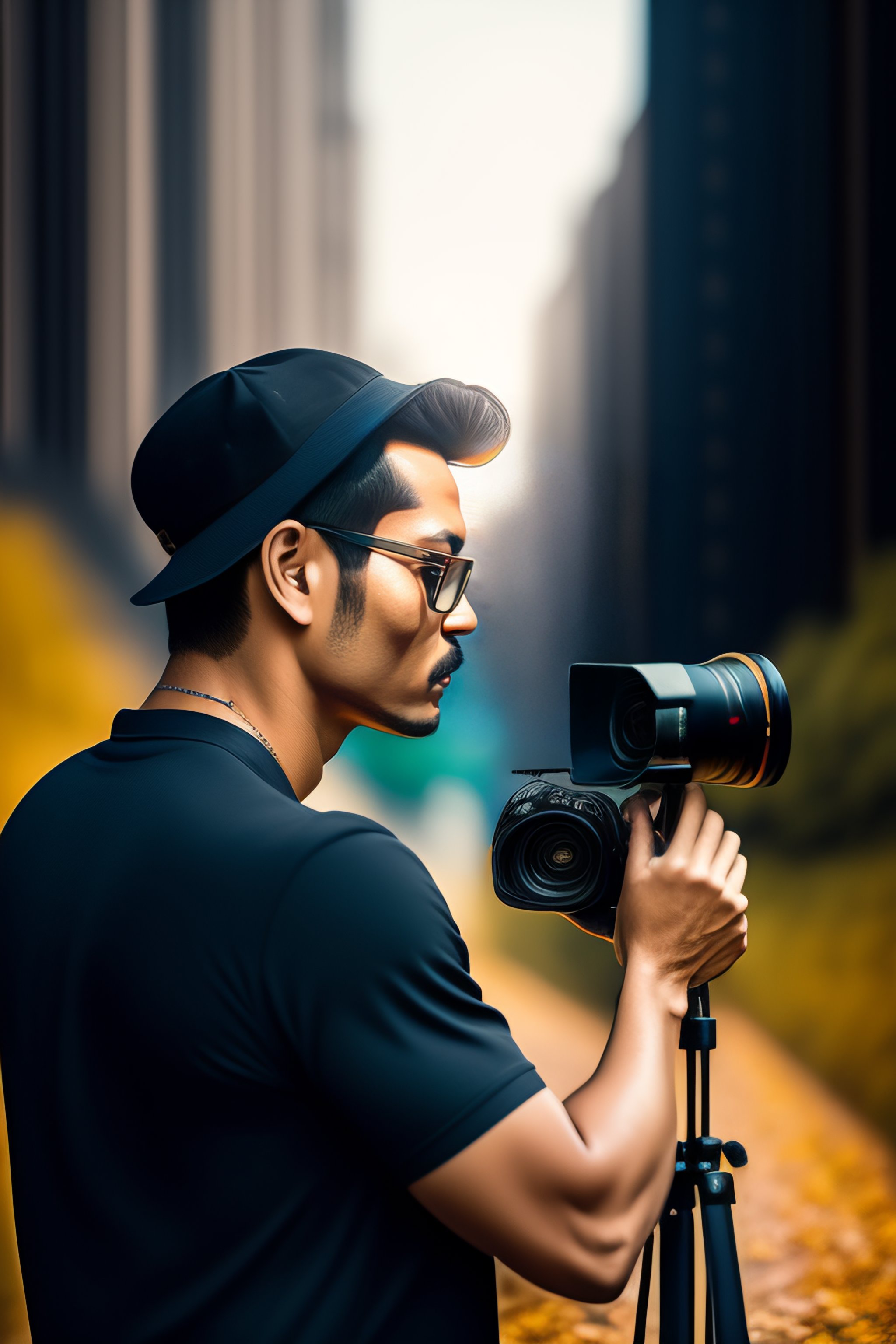 Lexica - 3d portrait of profesional photographer in 2027 ...