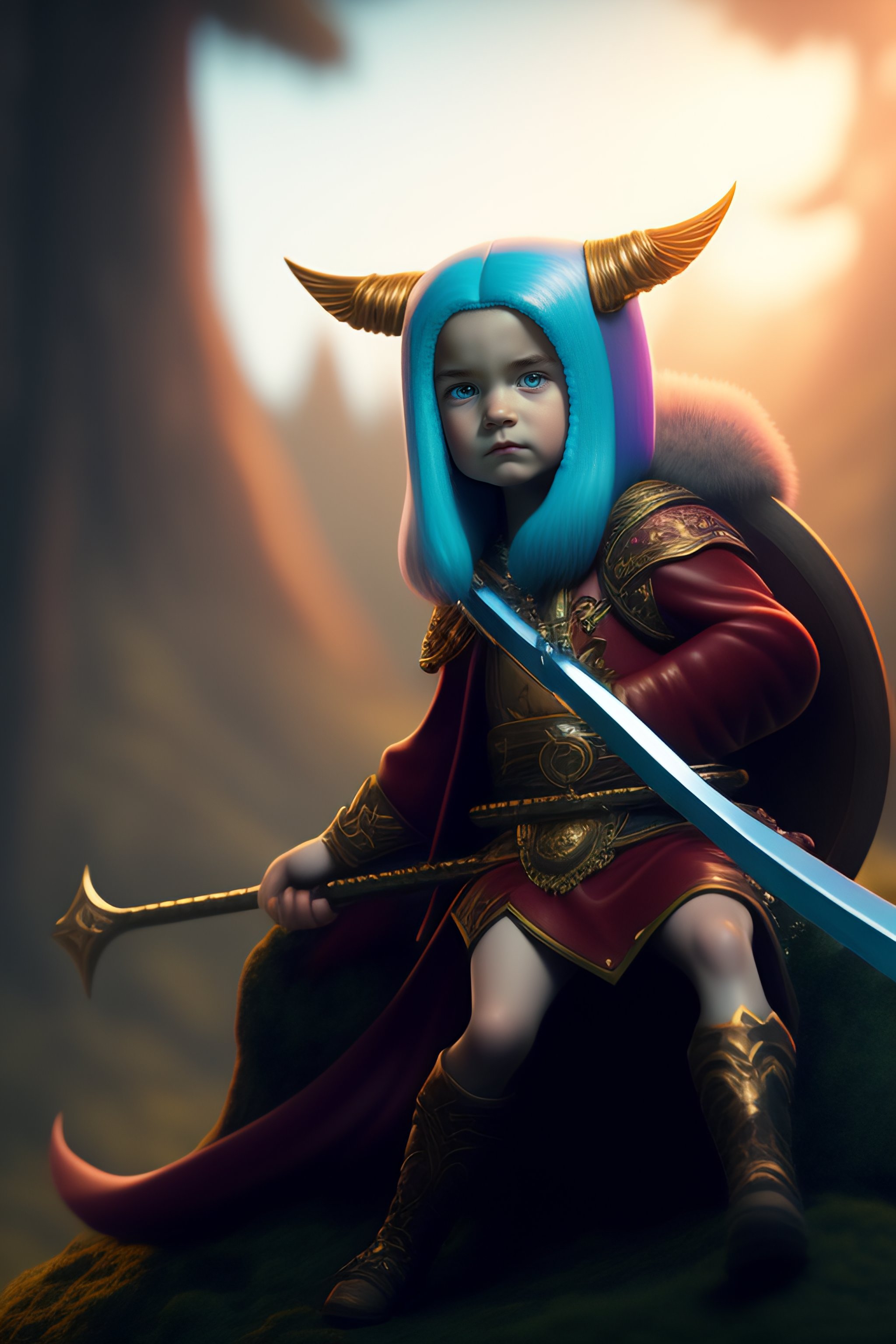 Lexica - Billy from adventure time, sitting on his hoard holding the ...