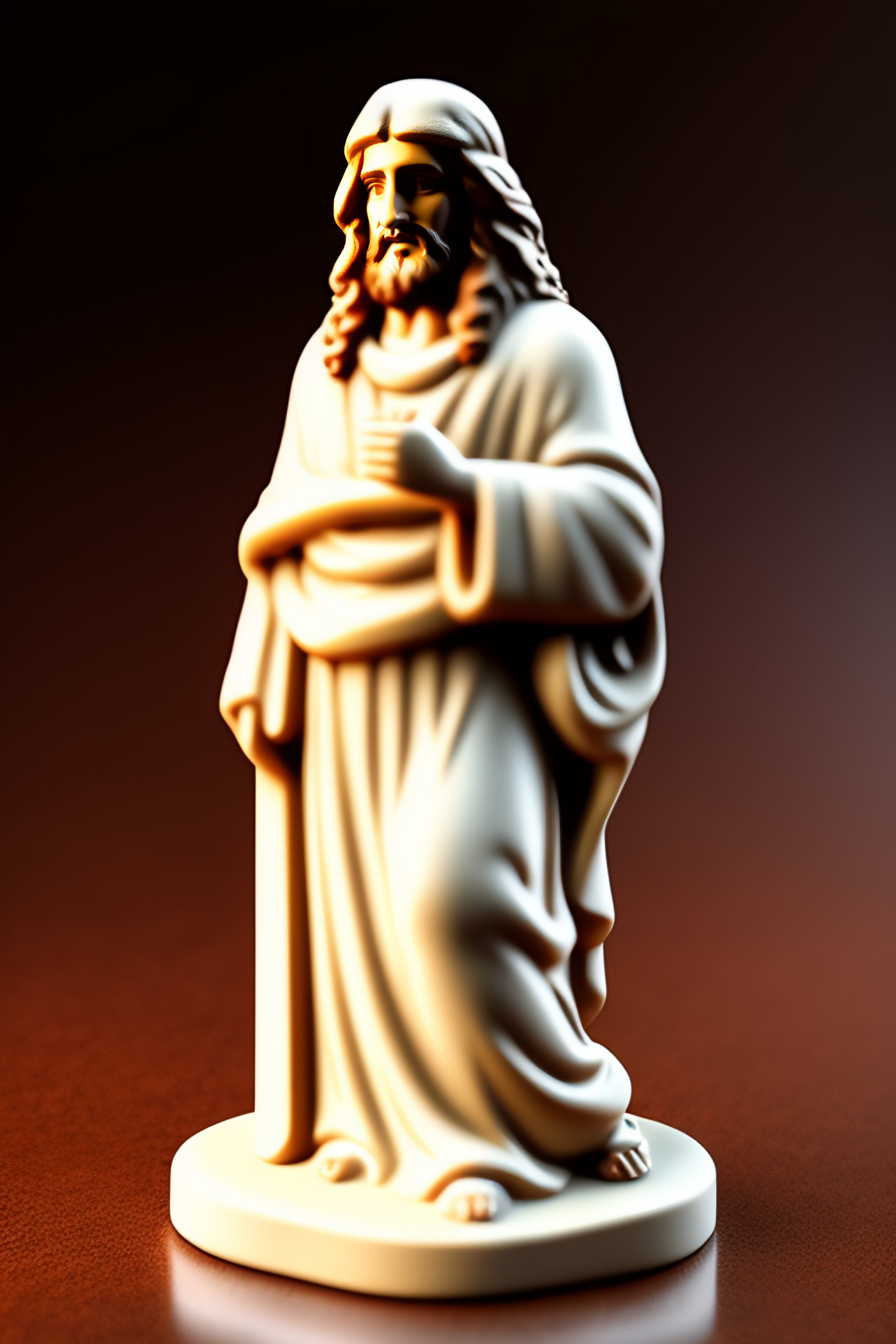 Lexica - Christ jesus in clay model sketch