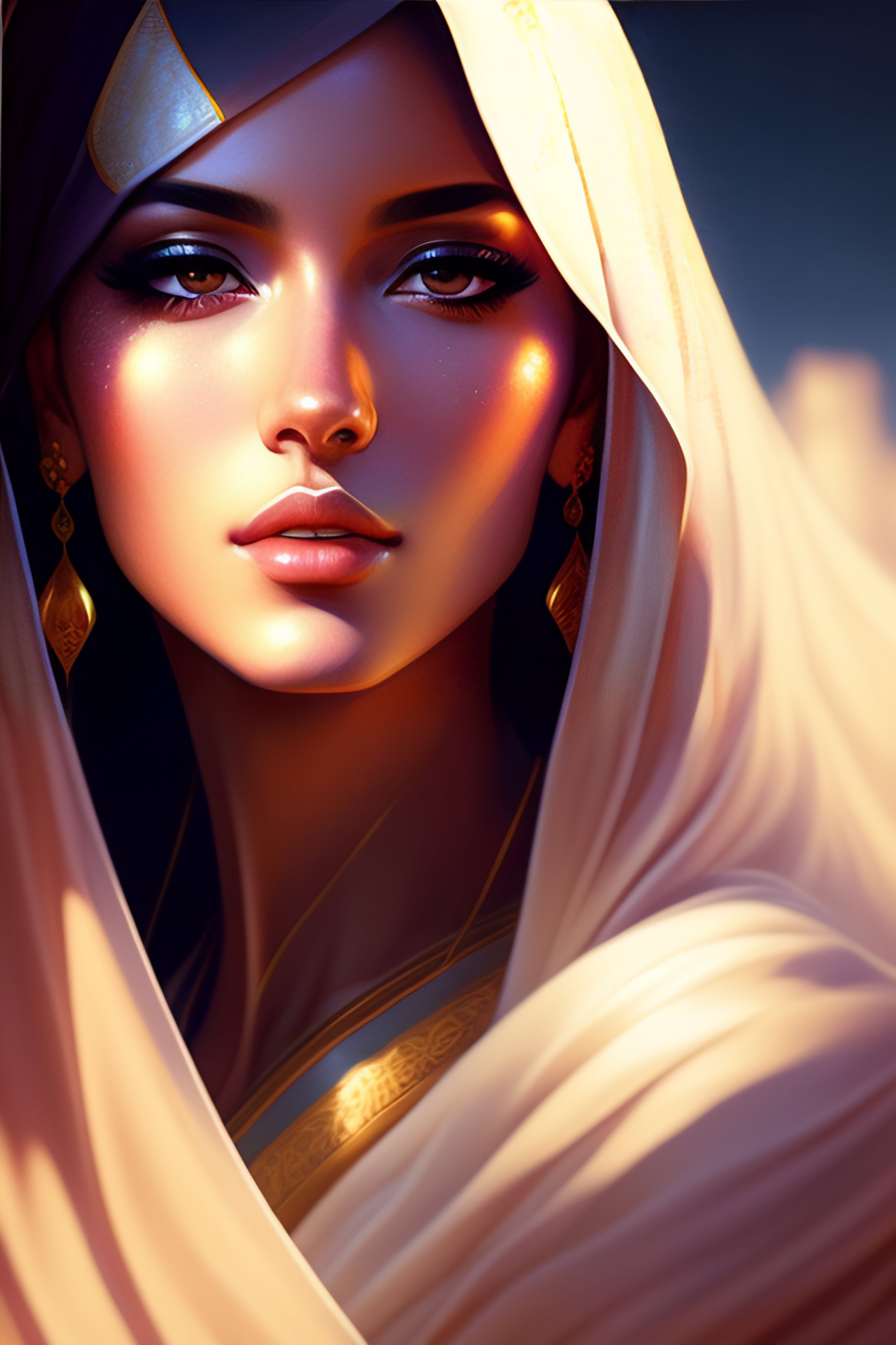 Lexica - Feet of an arabian princess, fine, realistic shaded perfect ...