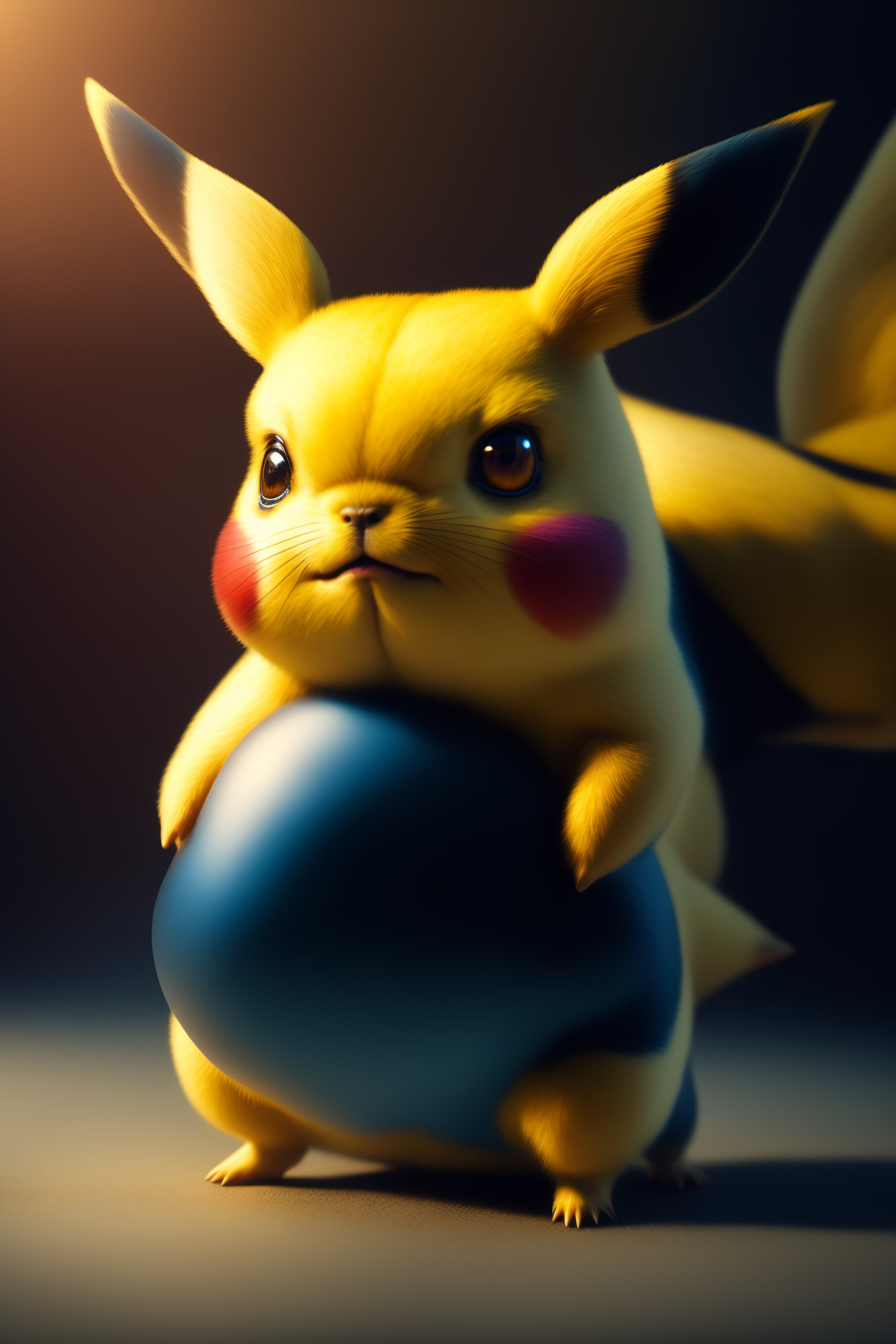 Lexica - Hyper realistic 8k pikachu, perfect composition, beautiful ...