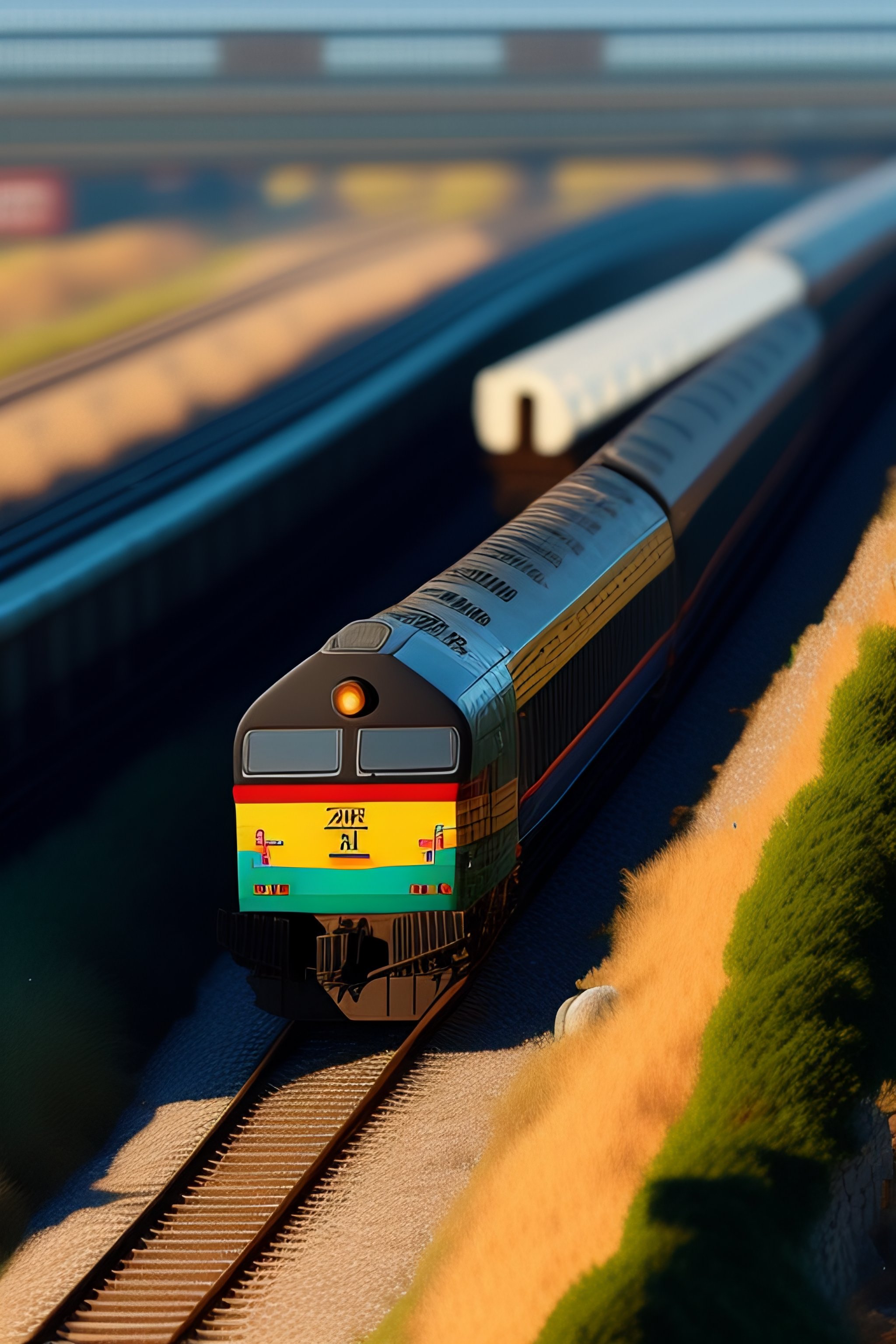 Lexica - Late train, hyper-realistic pixel art