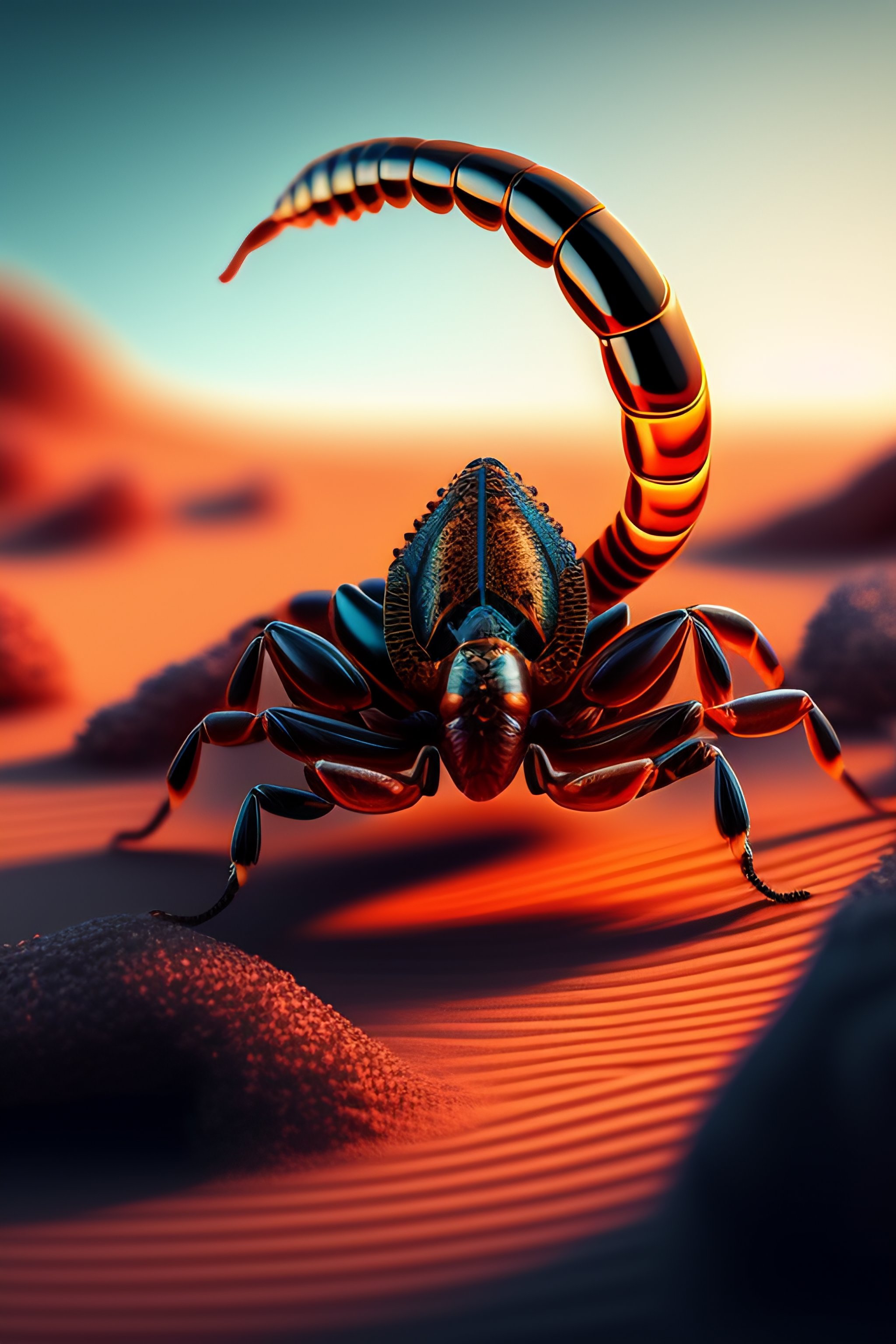 Lexica - A scorpion in a party, hyper detailed, ultra-sharp, octane ...