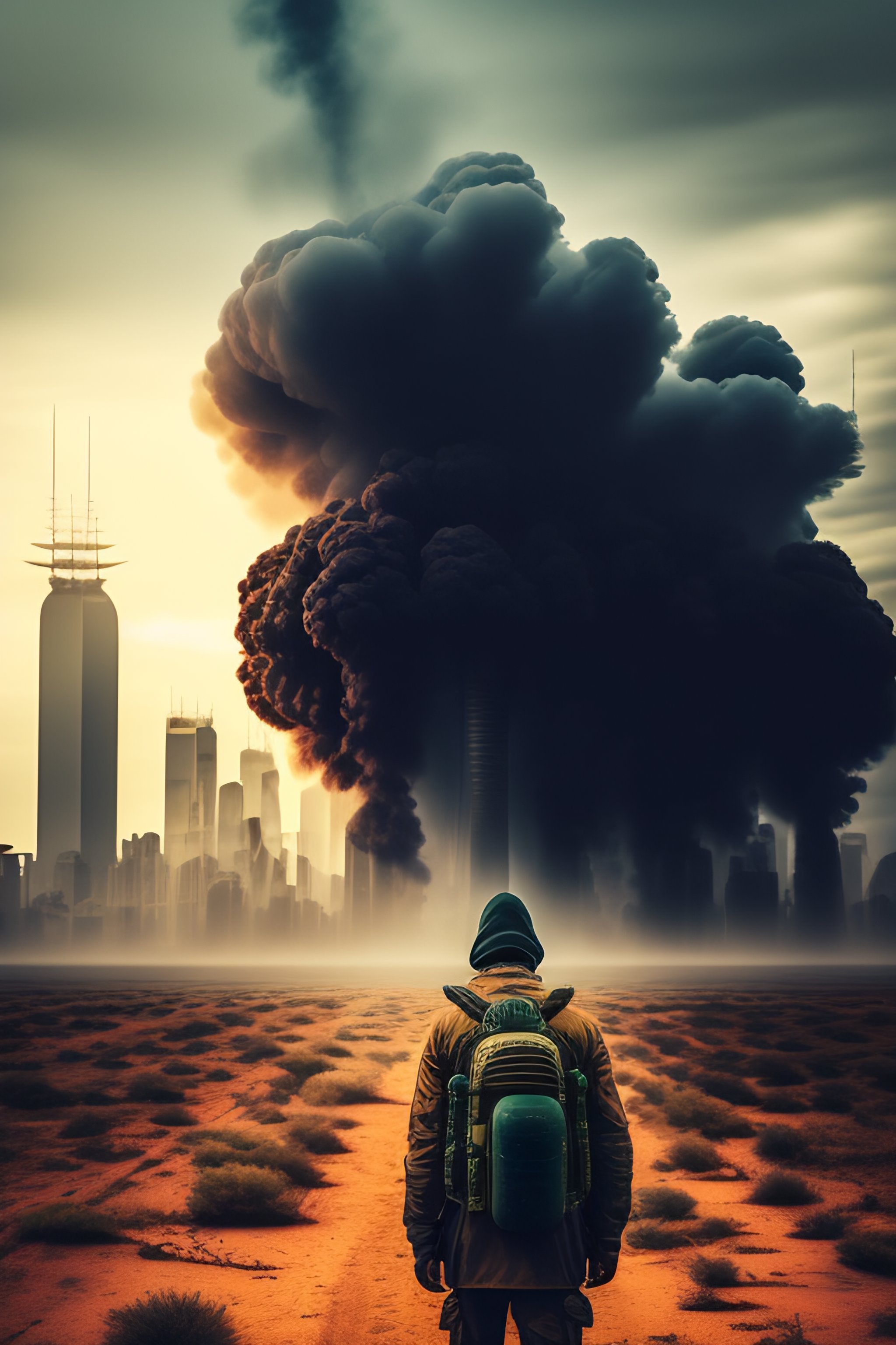 Lexica - Sydney Australia, post apocalyptic, mushroom cloud, disaster ...